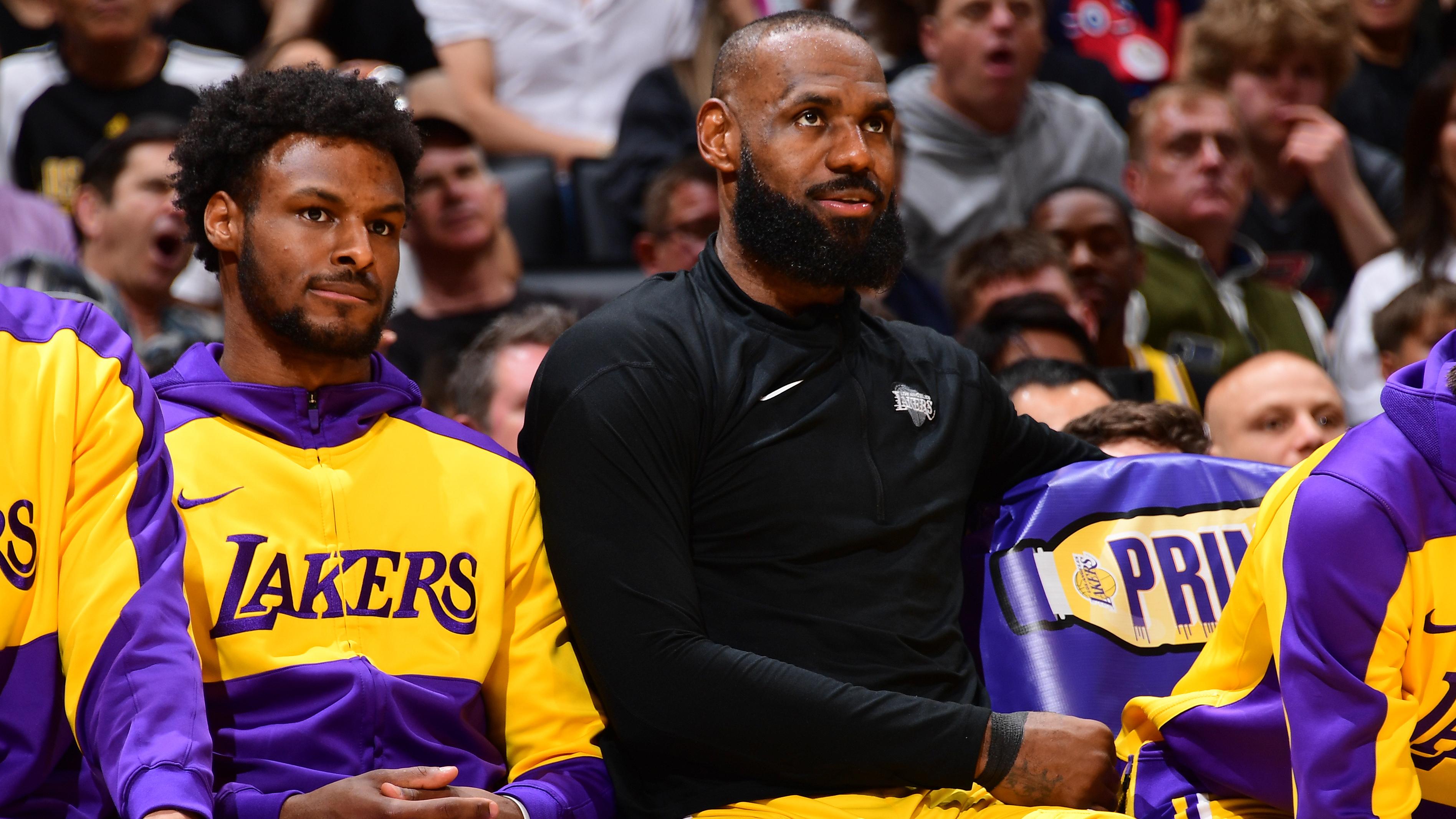 Lakers' LeBron James Celebrates Bronny's 21st Birthday in IG Photo ...