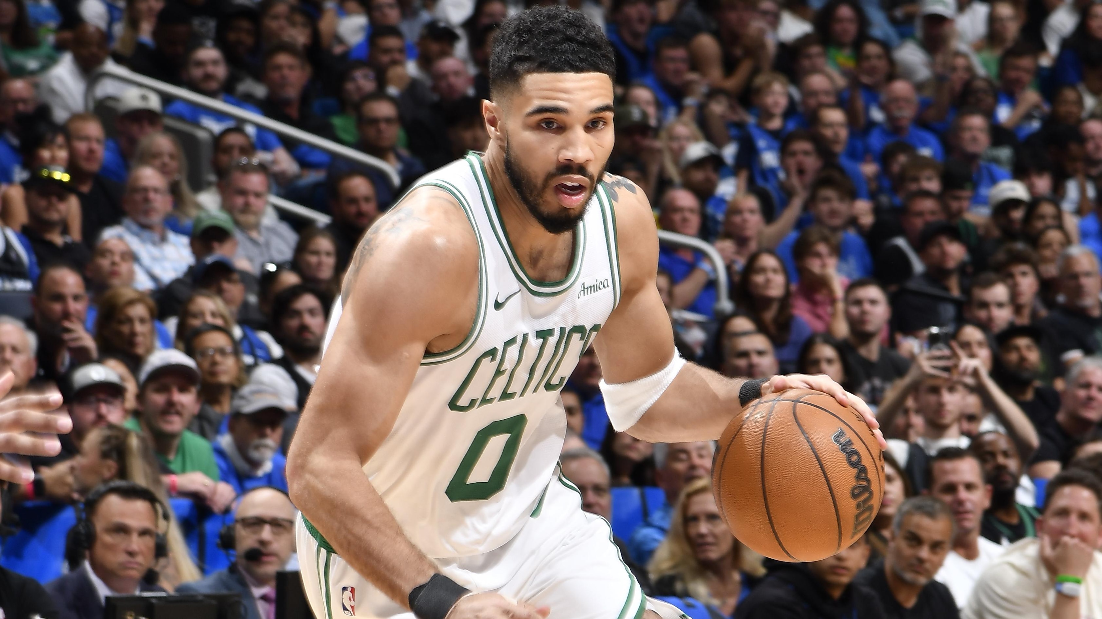 Jayson Tatum Returns to Court in Video amid Injury Rehab, 'Rusty as a ...