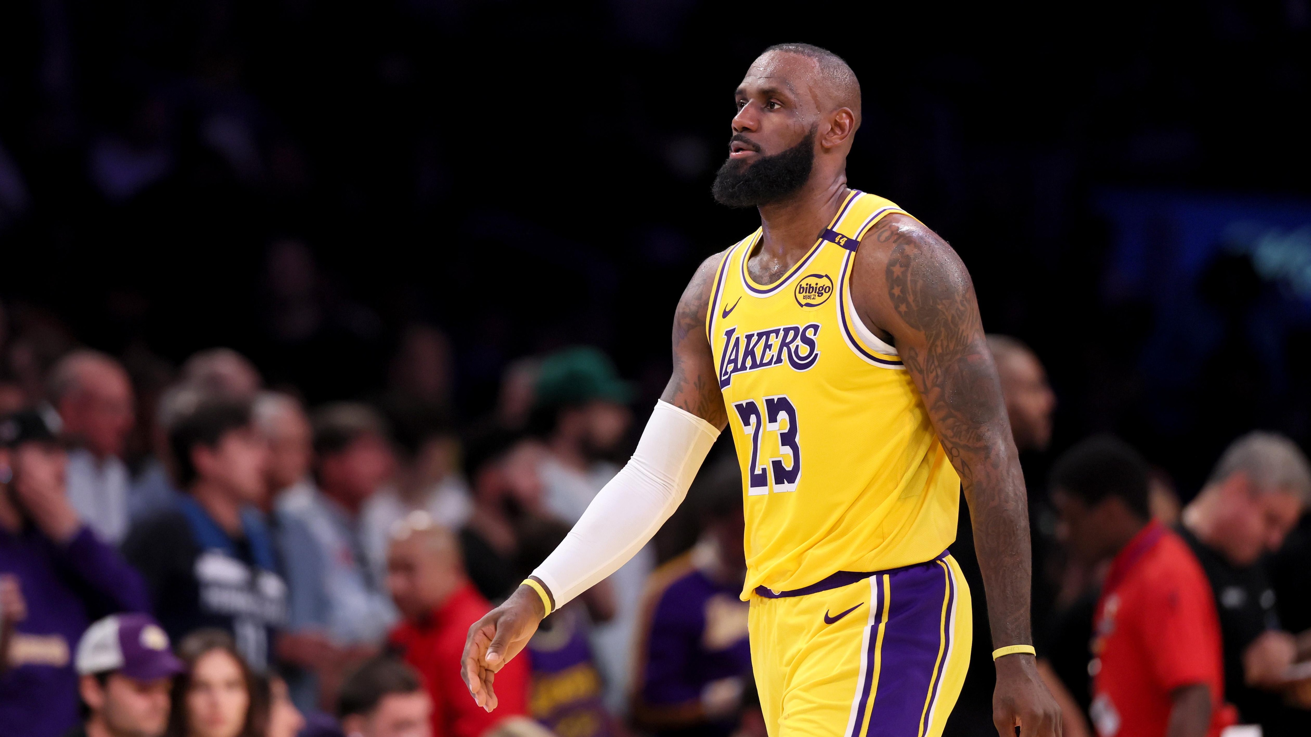 LeBron Reacts to Criticism of Him, Luka After Lakers' Loss, 'Teams Win ...