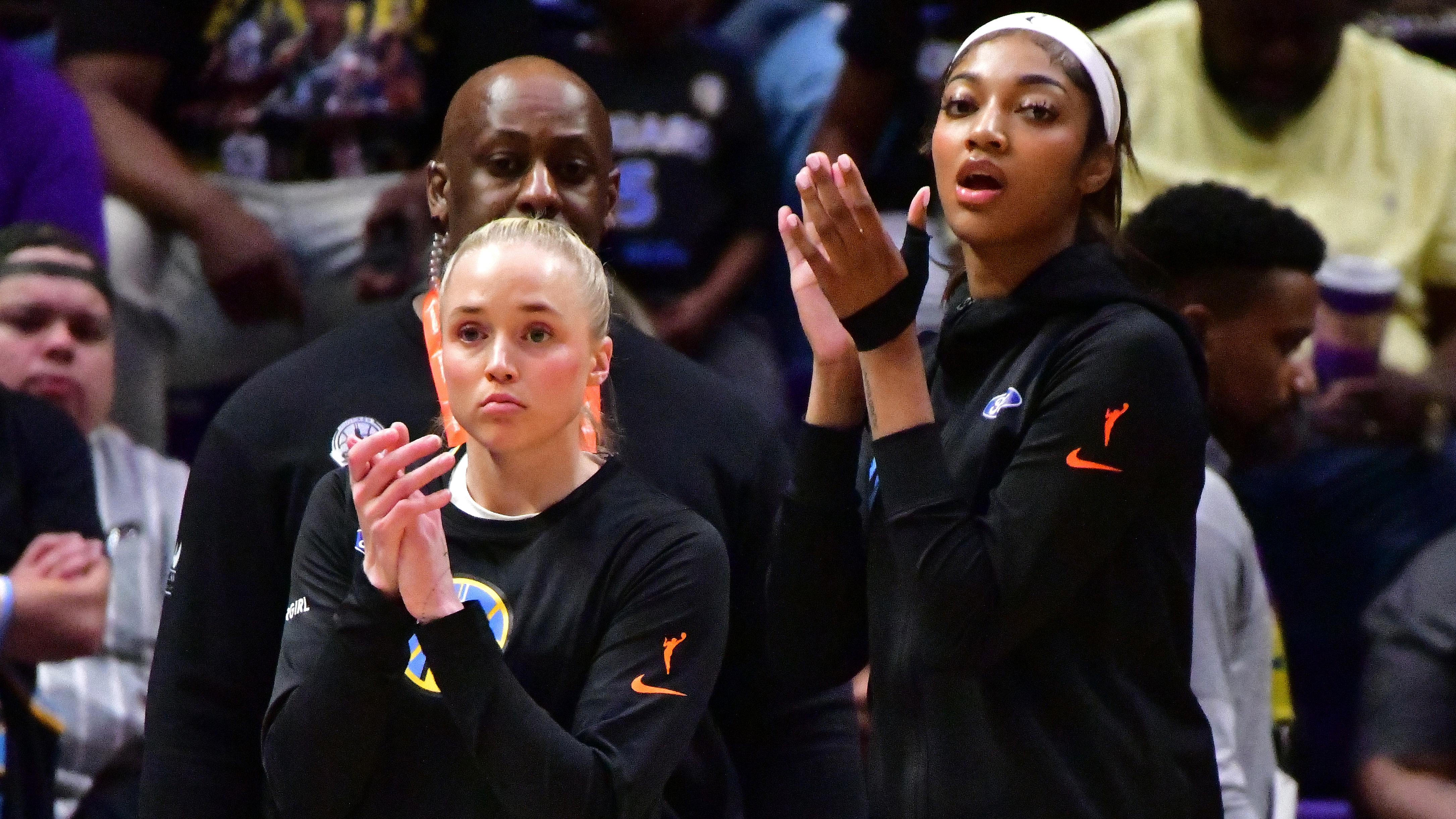 Angel Reese Says She Urged Sky GM to Take Hailey Van Lith in 2025 WNBA ...