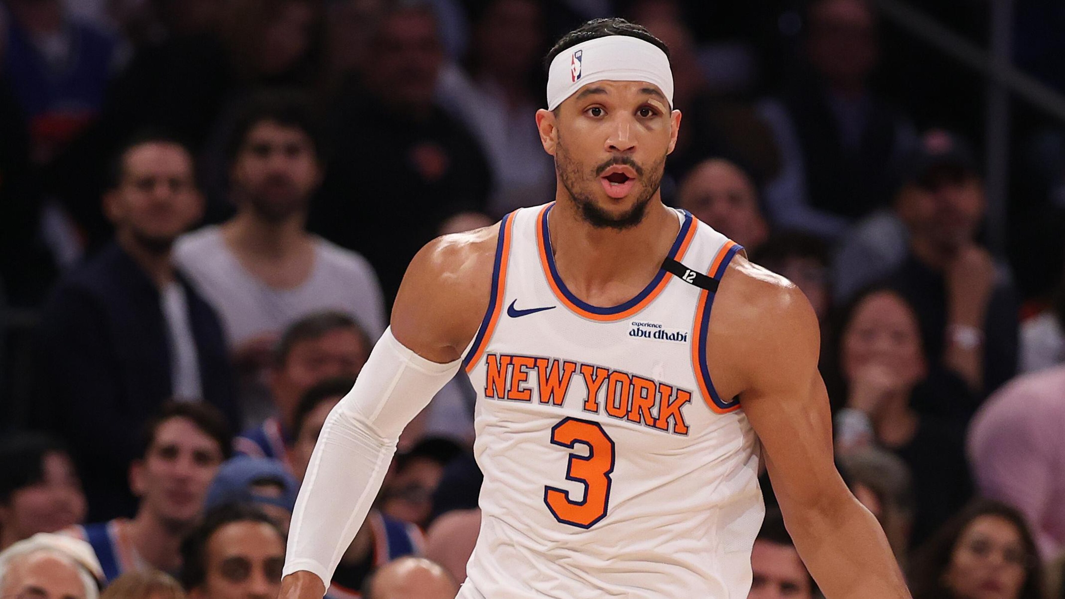 Knicks' Josh Hart Appears to Shade Celtics' Jaylen Brown With Photo of Athletic Cup