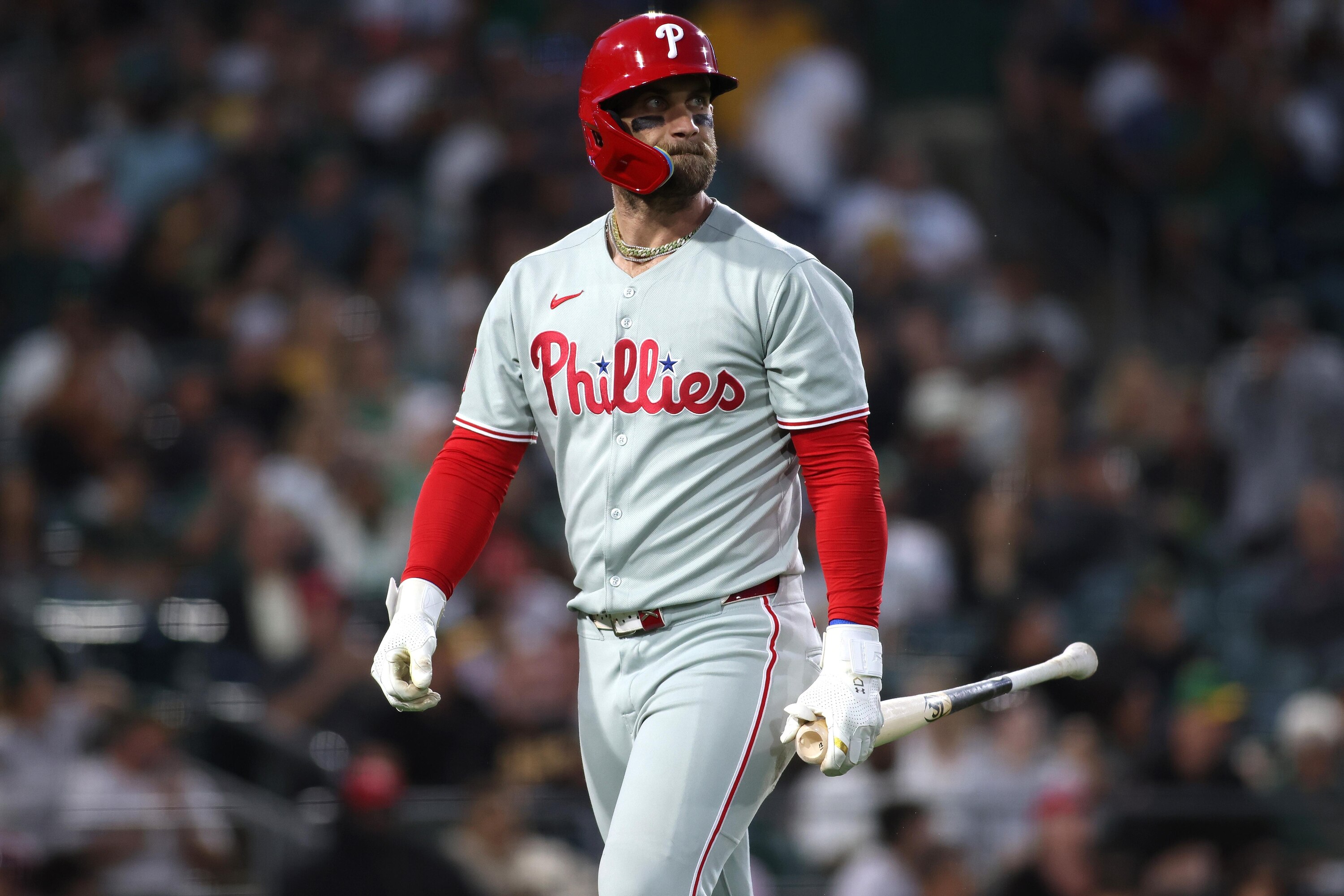 Phillies' Bryce Harper Placed on 10-Day IL with Wrist Injury, Otto Kemp ...