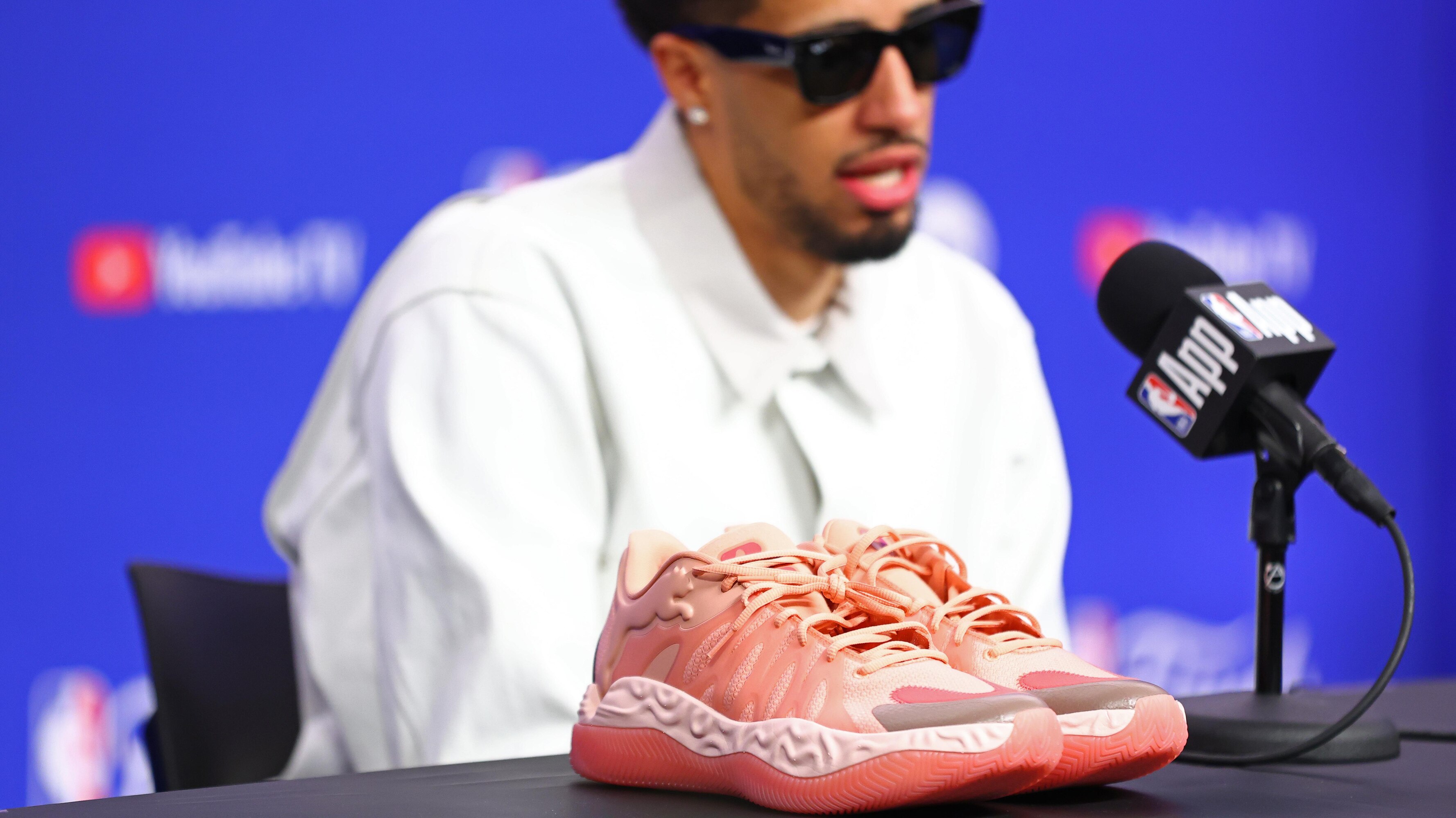 Pacers' Tyrese Haliburton Reveals Hali 1 Opal Puma Shoes Release Date in New Photos