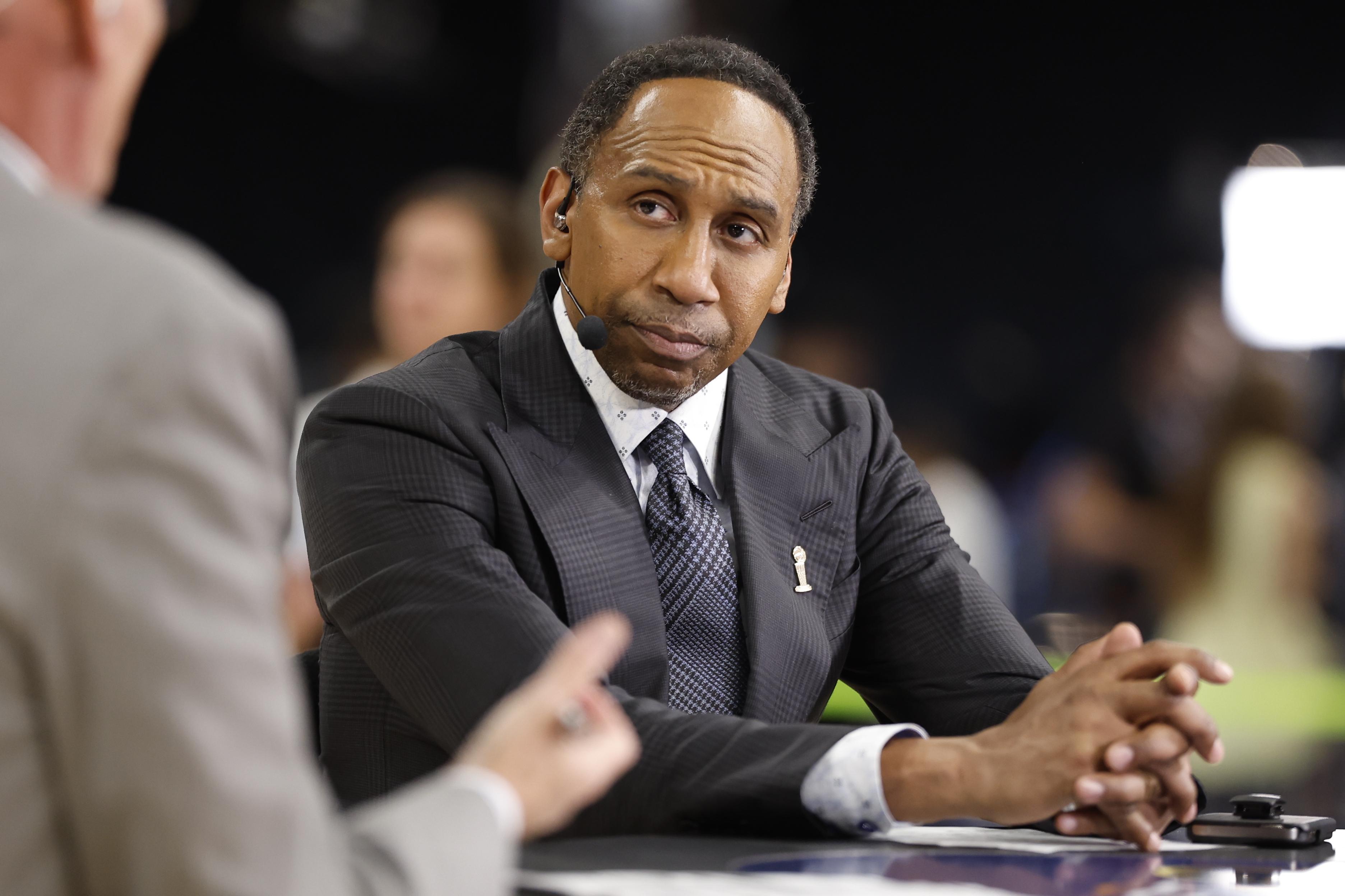 Stephen A. Tells Trolls to 'Kiss My Ass' Over Viral Video of Solitaire at NBA Finals