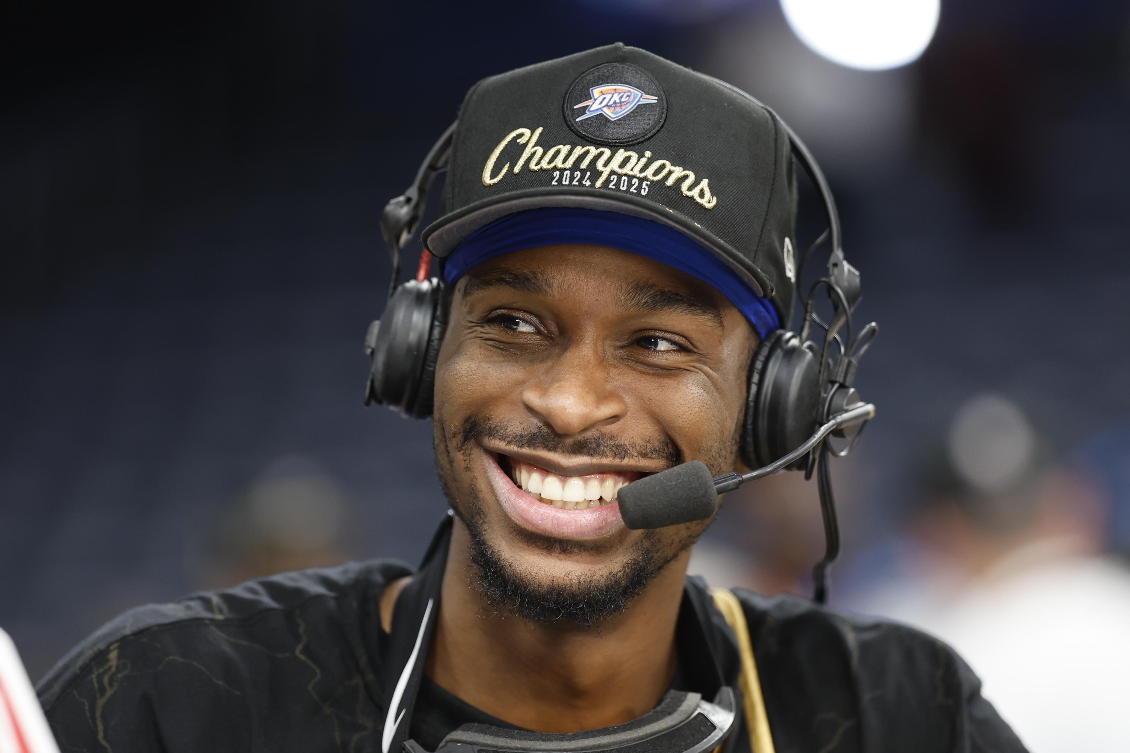 SGA, Lu Dort Celebrate With Thunder Fans In Viral Videos from NBA Title ...