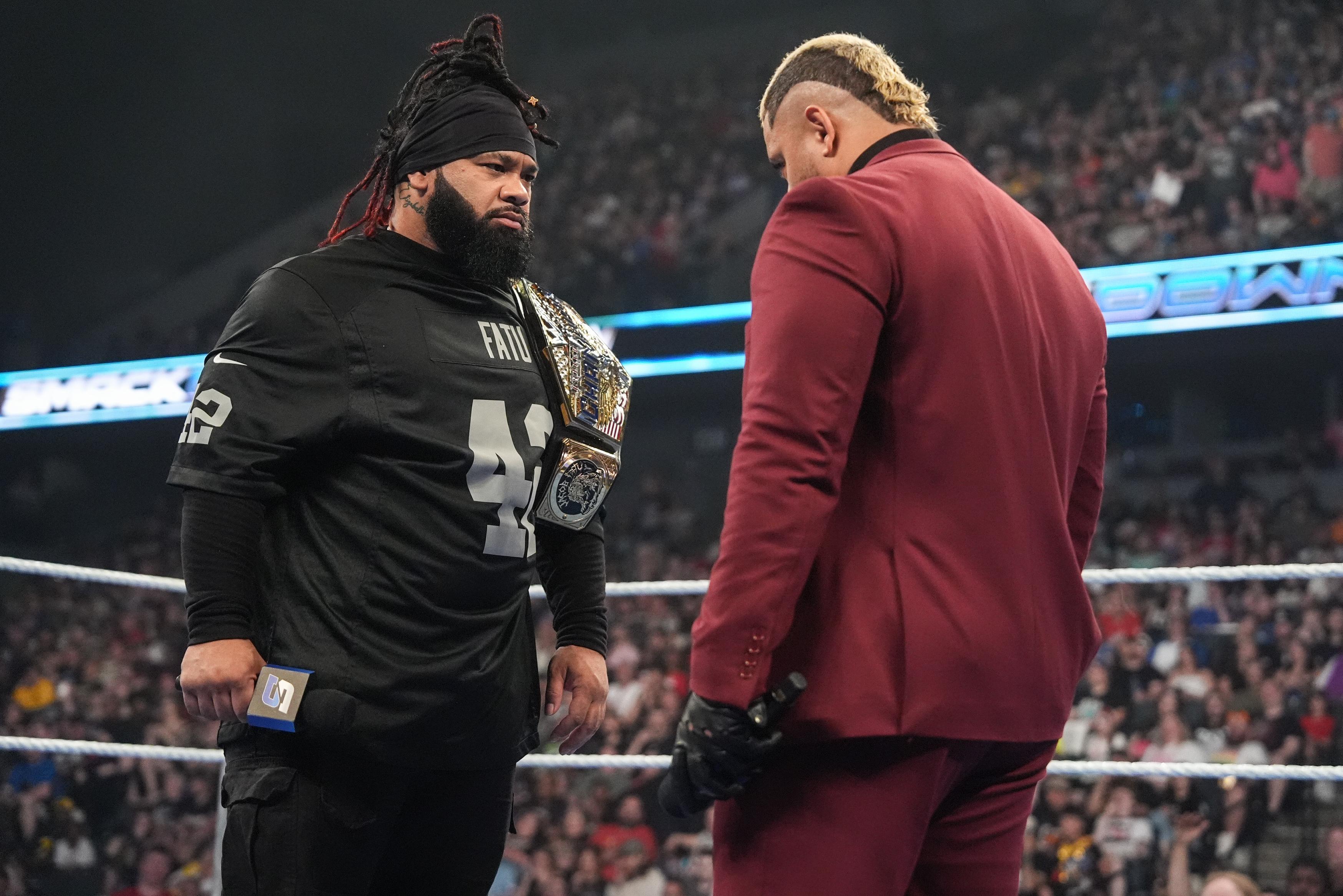 Solo Sikoa Beats Jacob Fatu to Win WWE USA Title, Hikuleo Debuts at ...