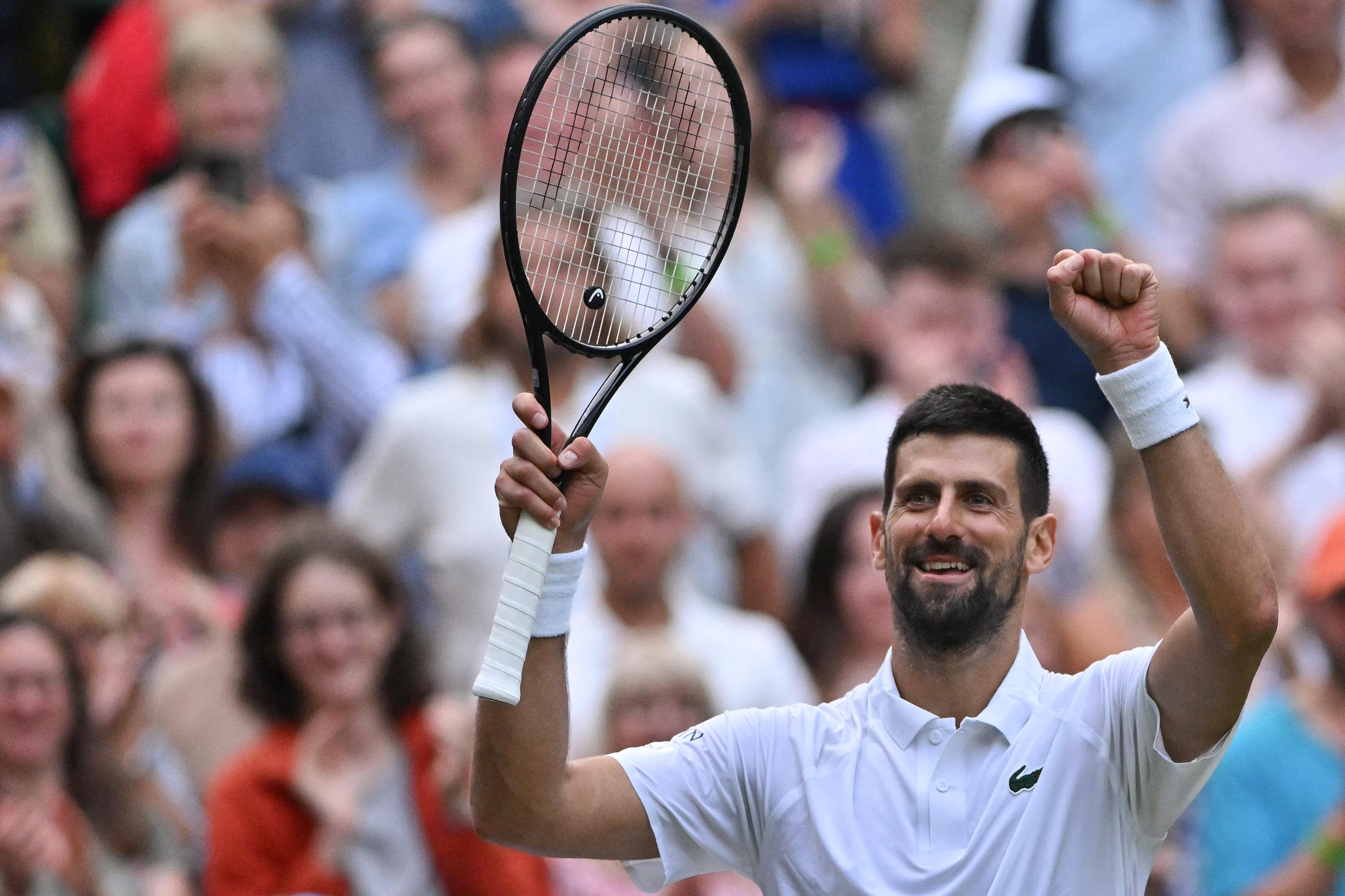 Novak Djokovic Joins Roger Federer as Only Men's Players to Win 100 Wimbledon Matches