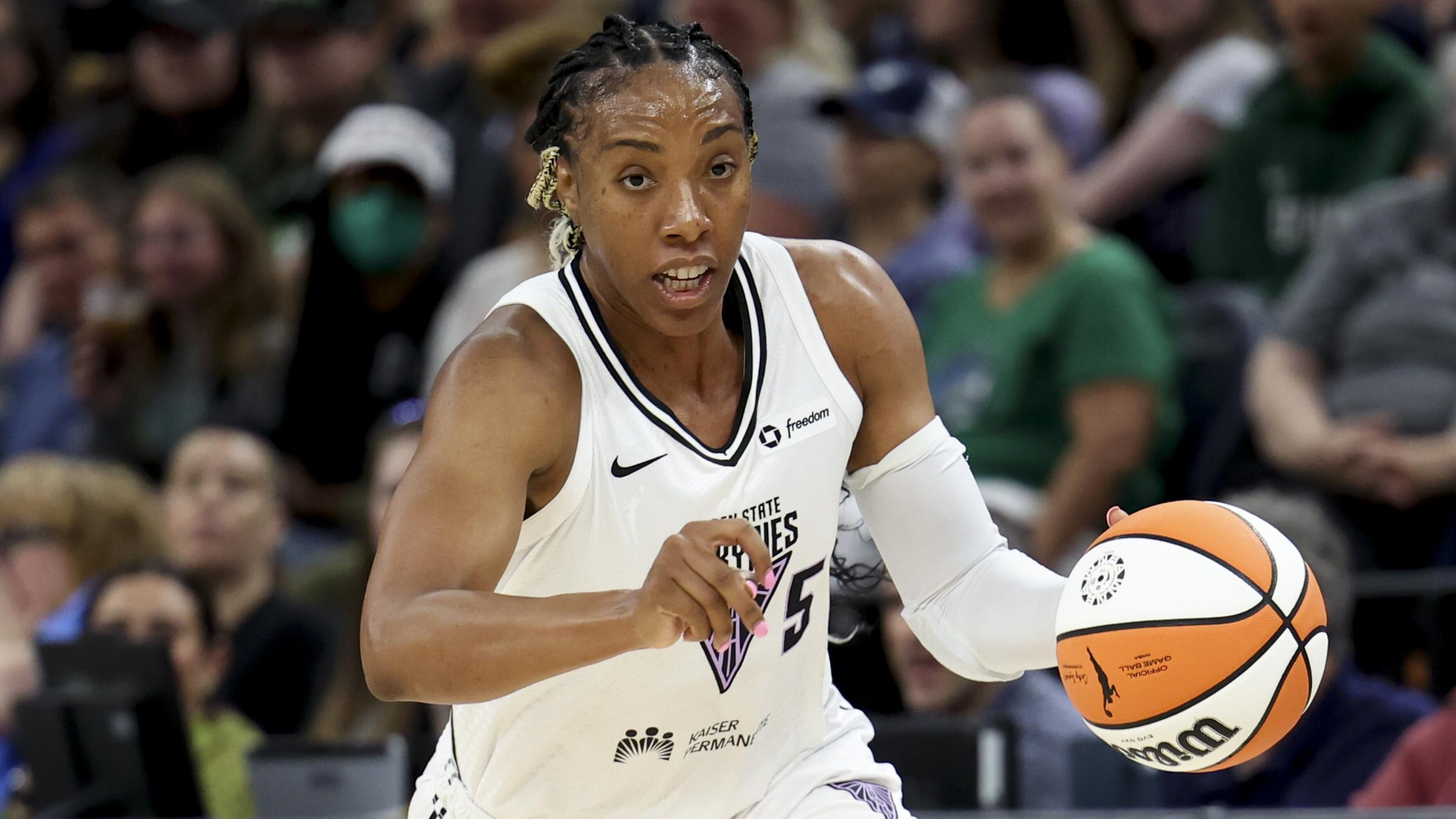 Valkyries All-Star Kayla Thornton Out for Rest of WNBA Season with Knee ...