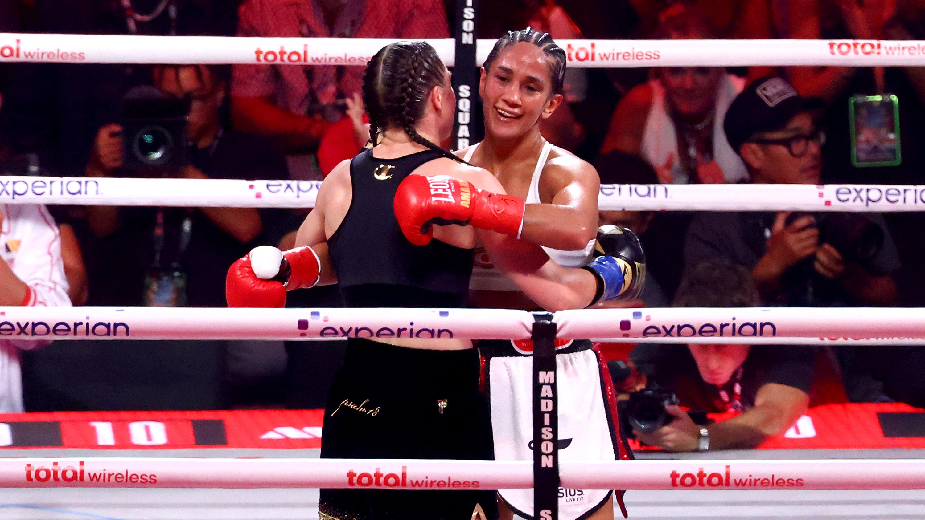 Amanda Serrano Thanks Katie Taylor, Jake Paul After Loss in Historic ...