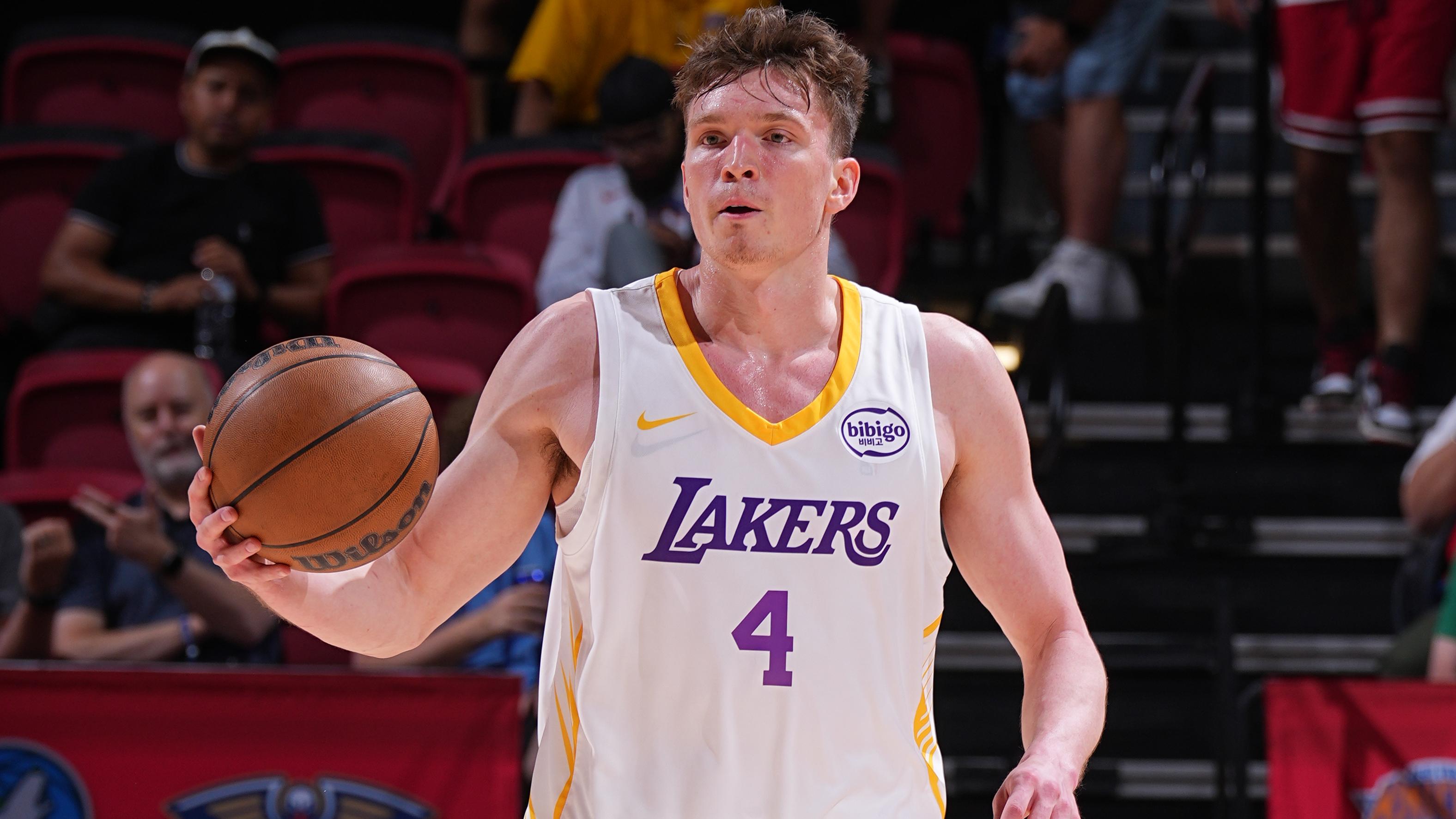 Lakers' Dalton Knecht Reportedly Not Viewed as 1st-Round Draft Pick Value in Trade