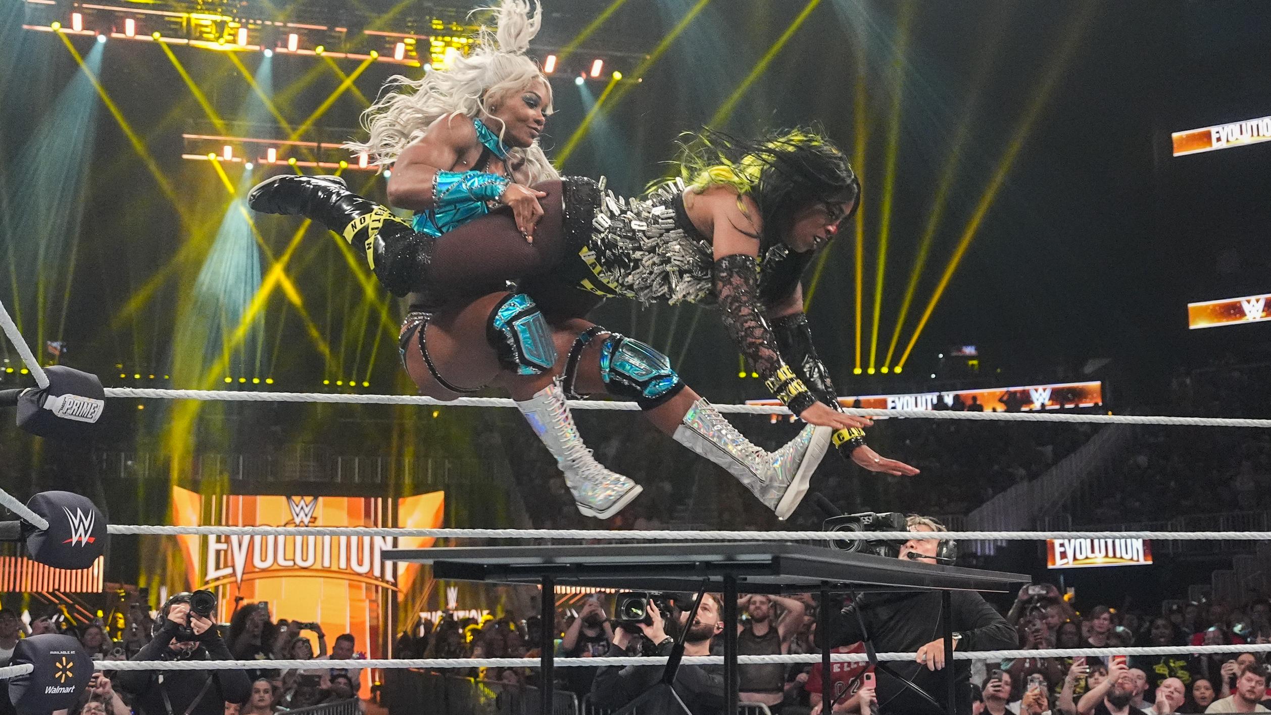 Naomi, Charlotte Flair and Real Winners and Losers of WWE Evolution 2025 Match Card