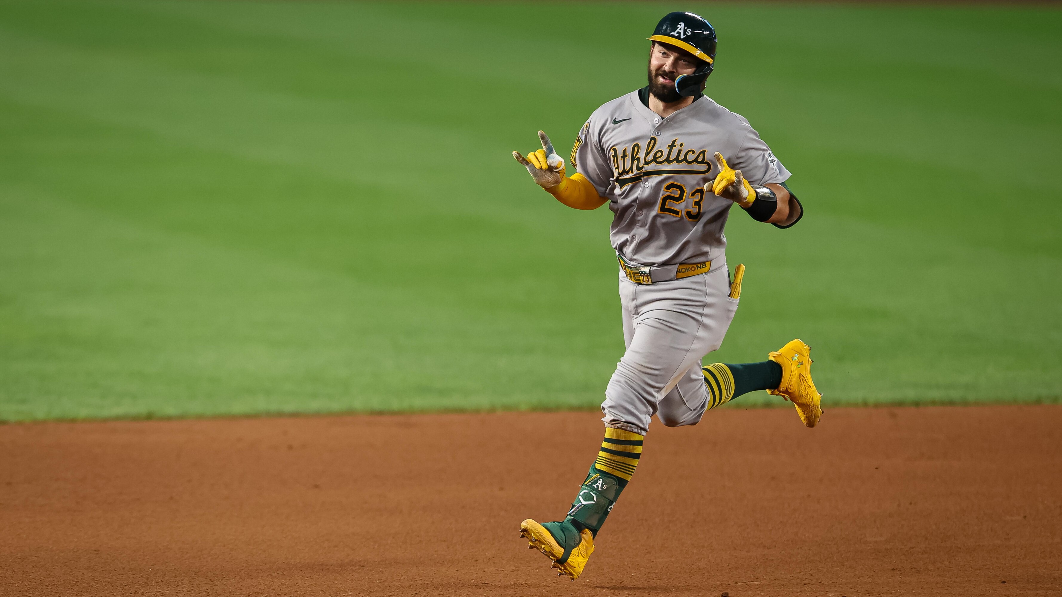 Shea Langeliers Makes MLB History with 3-HR Game in Leadoff Spot as A's ...
