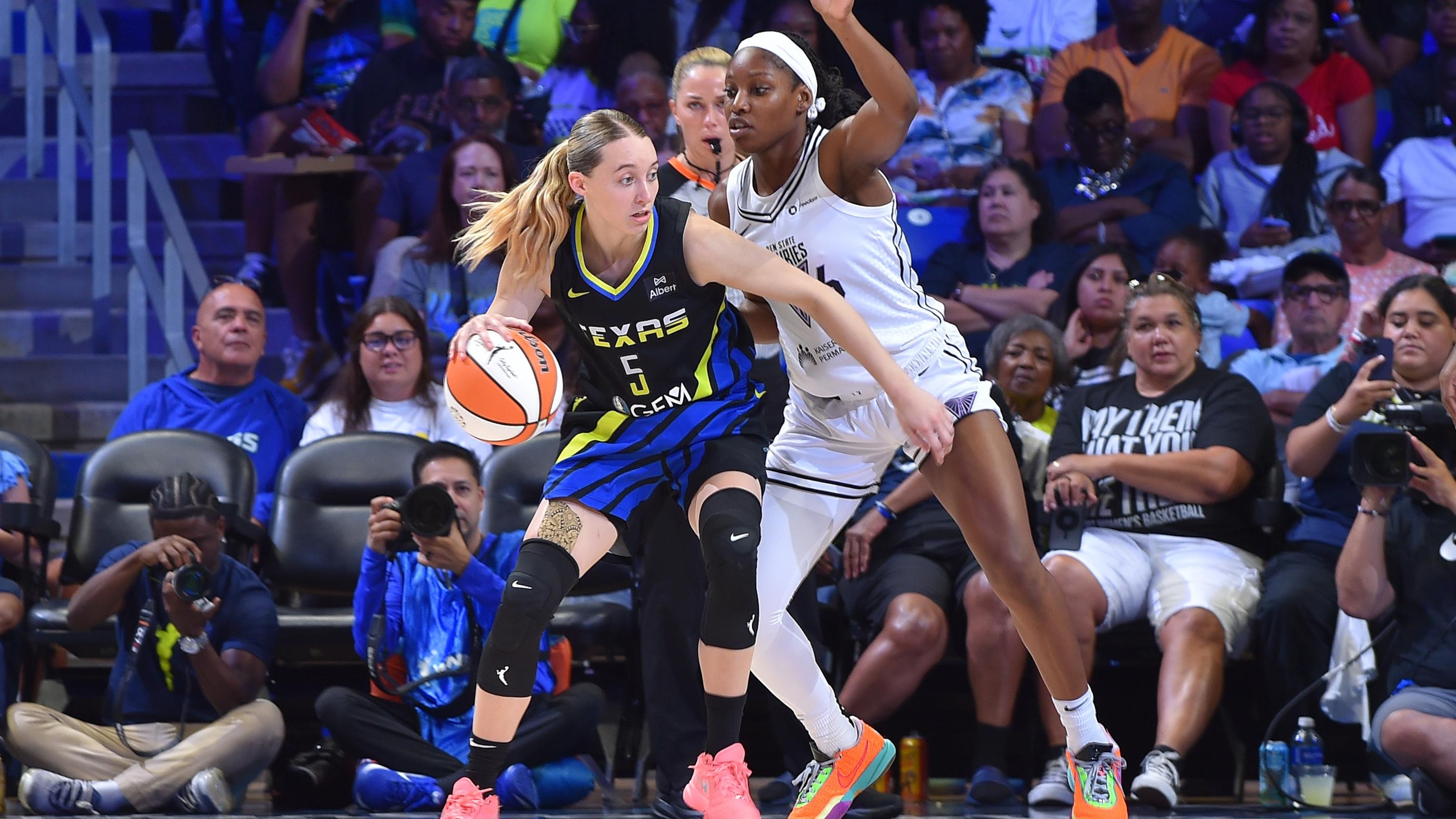 Paige Bueckers Nearly Records Double-Double as Wings Lose to Kate ...