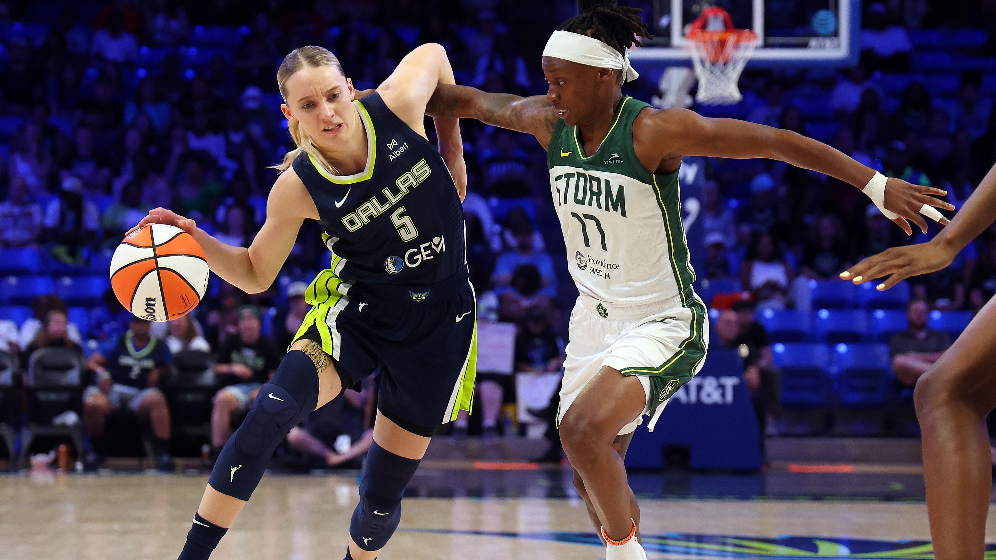 Paige Bueckers Joins Caitlin Clark in WNBA Rookie History as Wings Lose to Storm