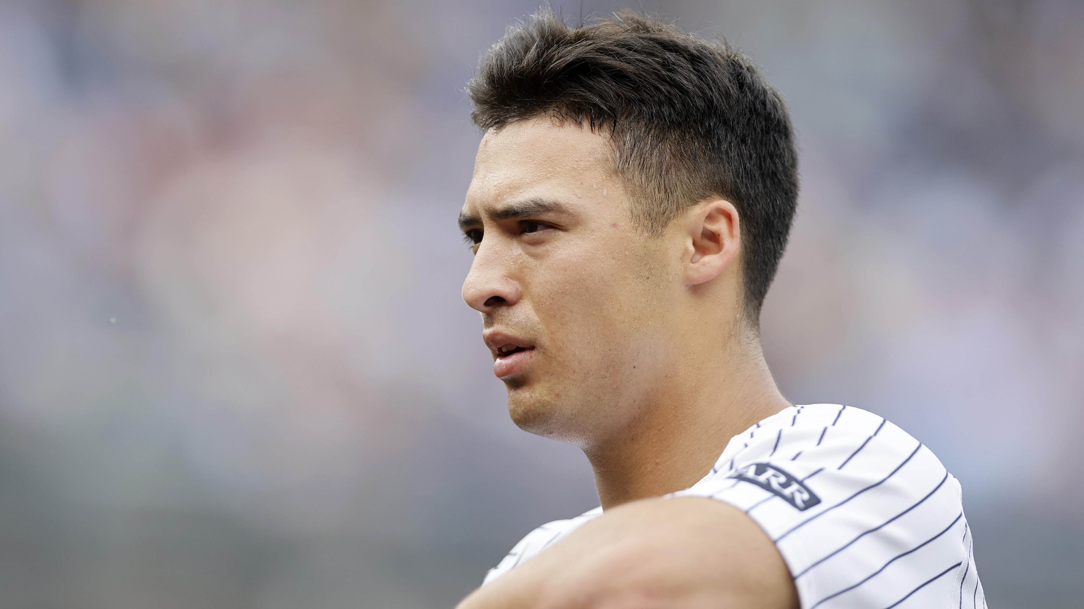 Yankees' Anthony Volpe Reportedly Got Cortisone Shot for Shoulder Injury