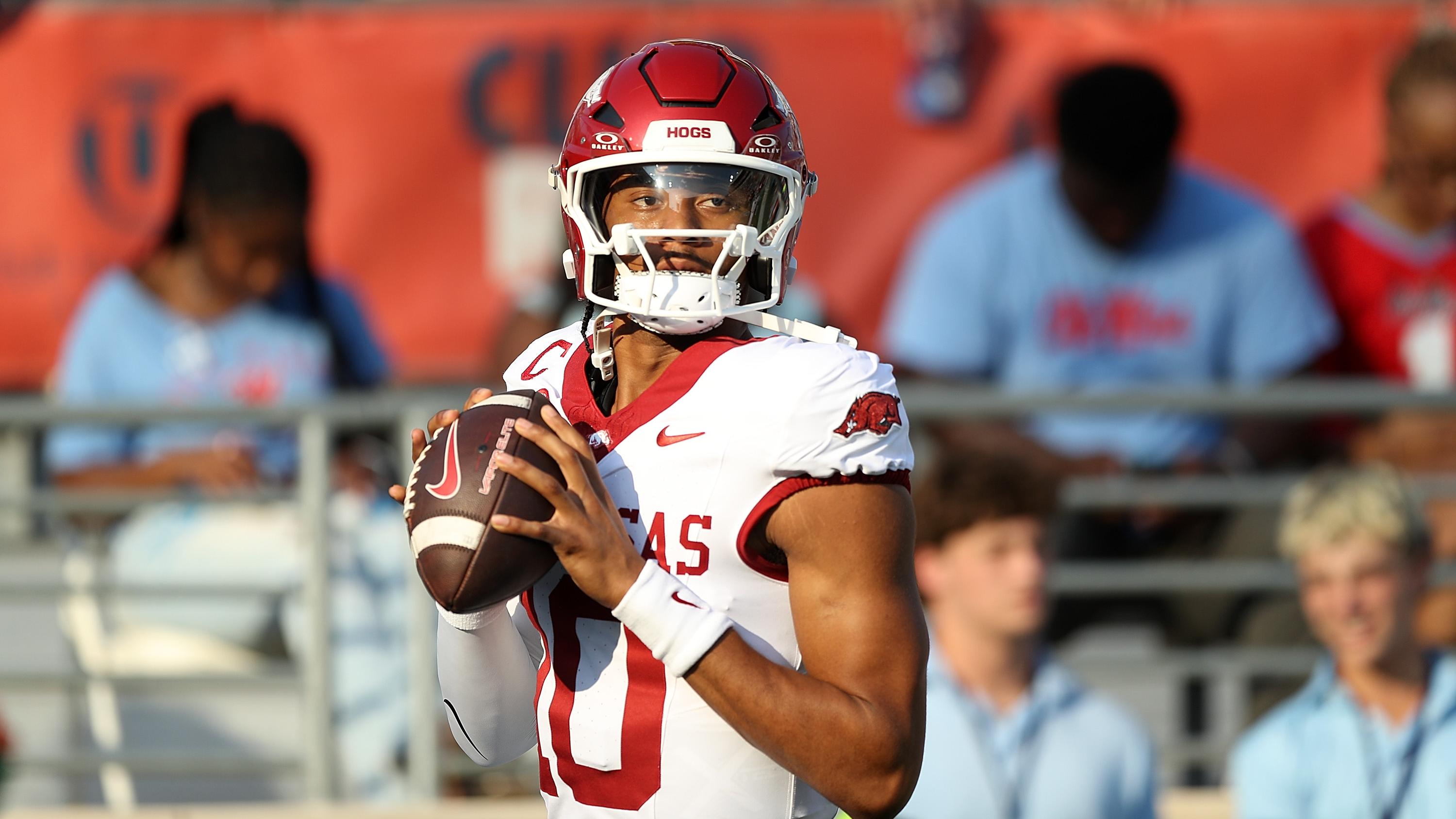 NFL Draft 2026 Scouting Report for Arkansas QB Taylen Green