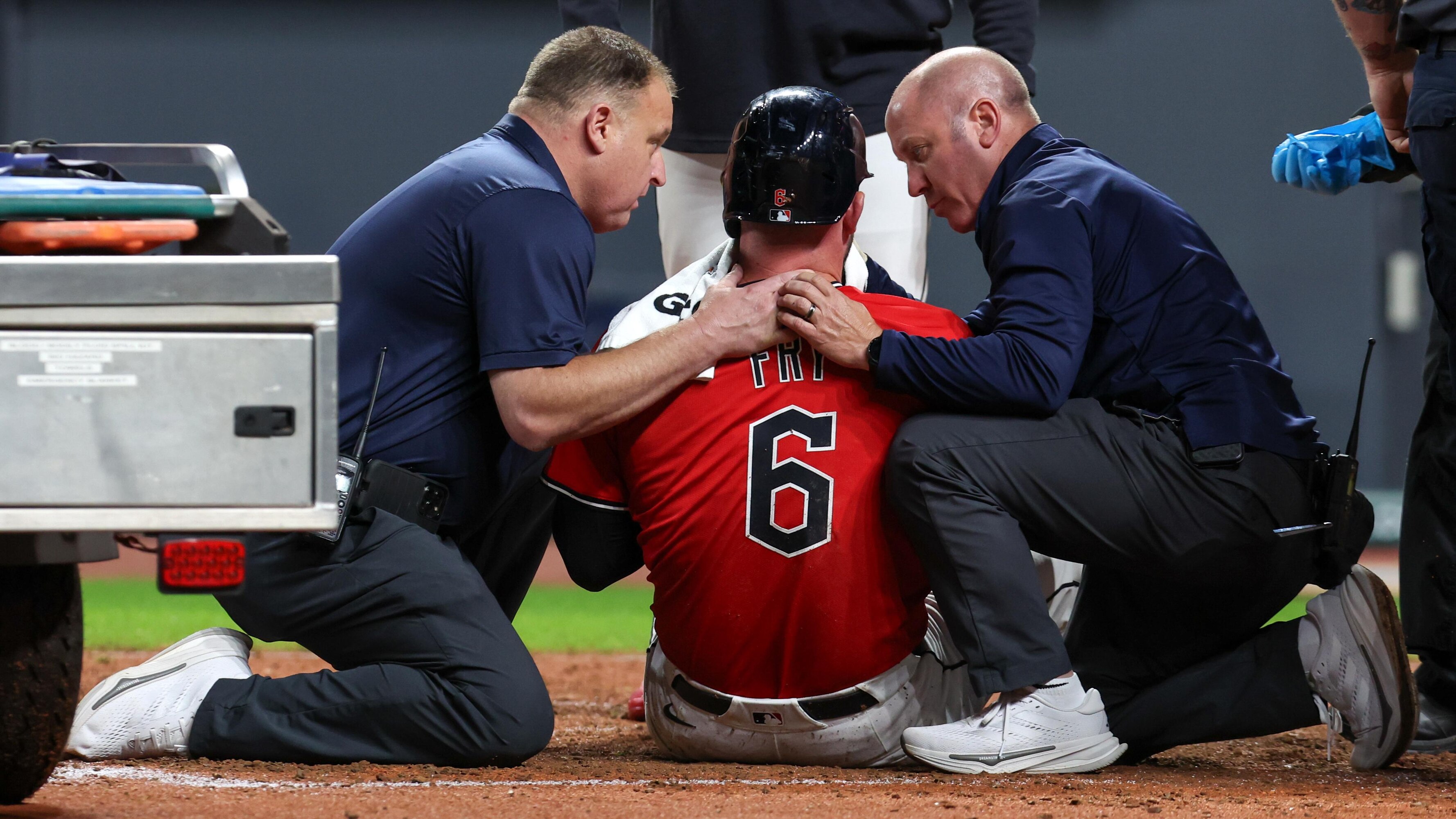 Guardians' David Fry Out 6-8 Weeks, Has Facial Fractures After Being ...