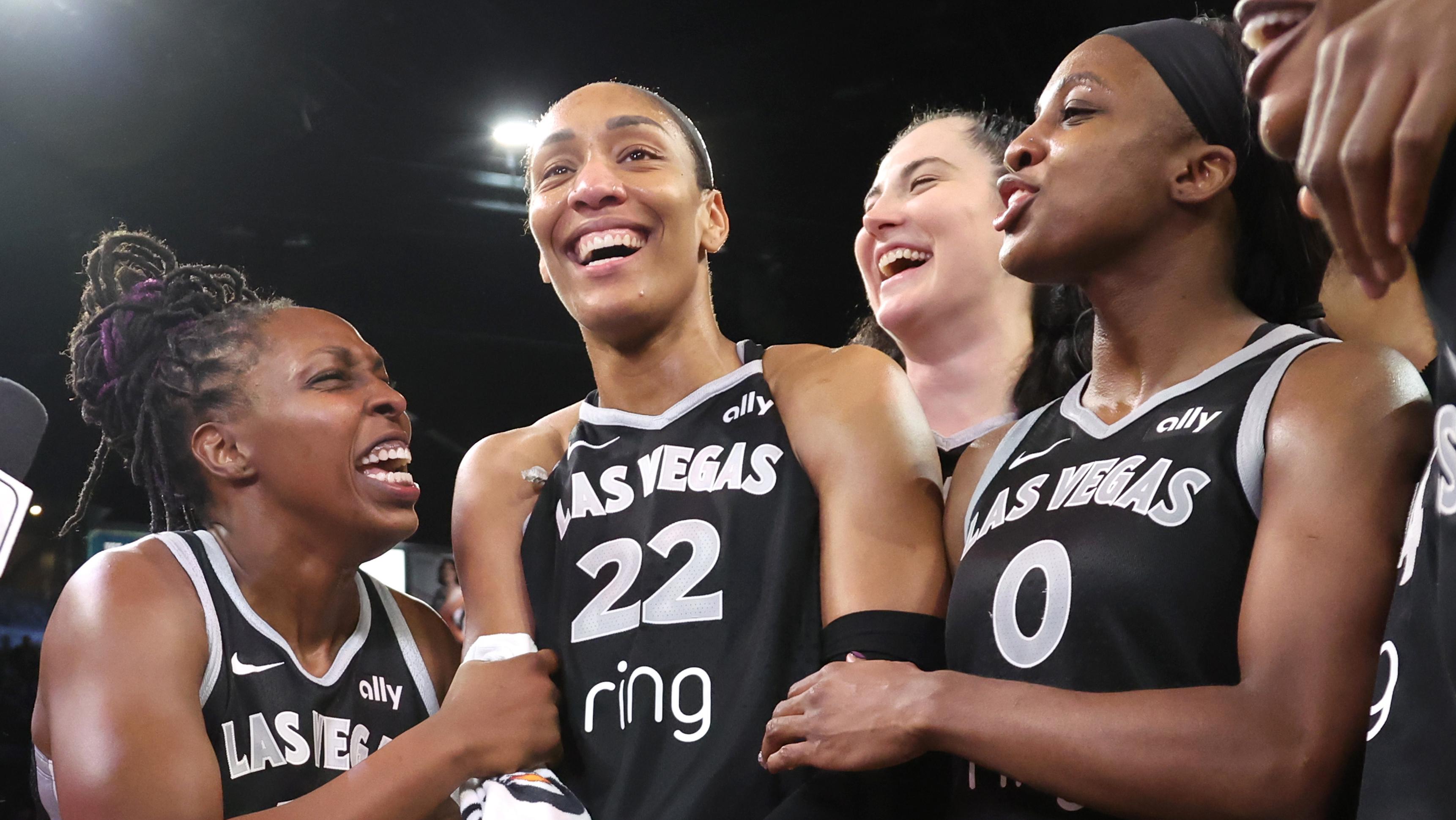 A'Ja Wilson Says Aces 'Went Through the Mud' to Clinch 2025 WNBA Finals Berth