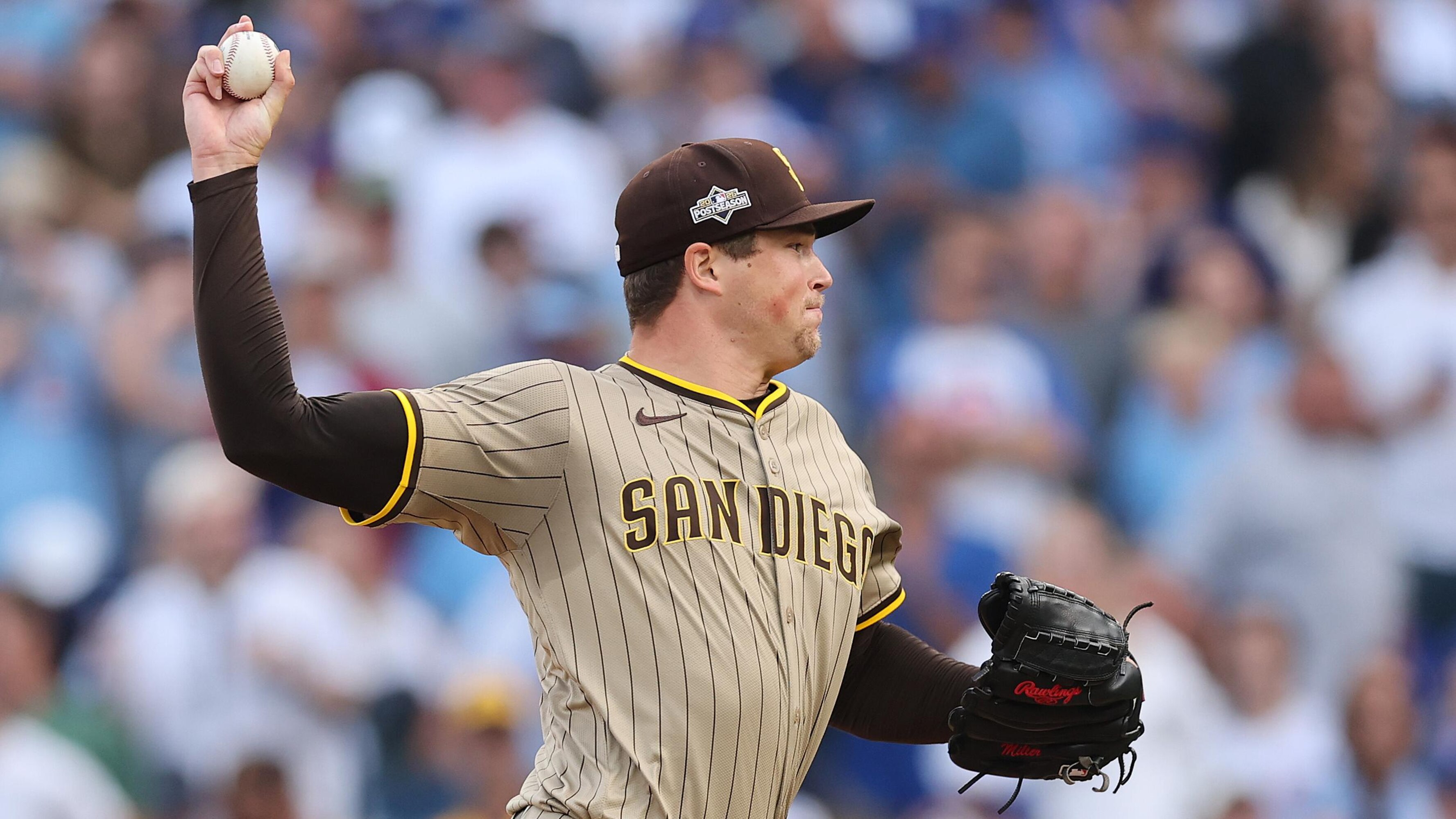 Padres' Mason Miller Throws 104.5 MPH Pitch on Video, Sets MLB Playoff ...