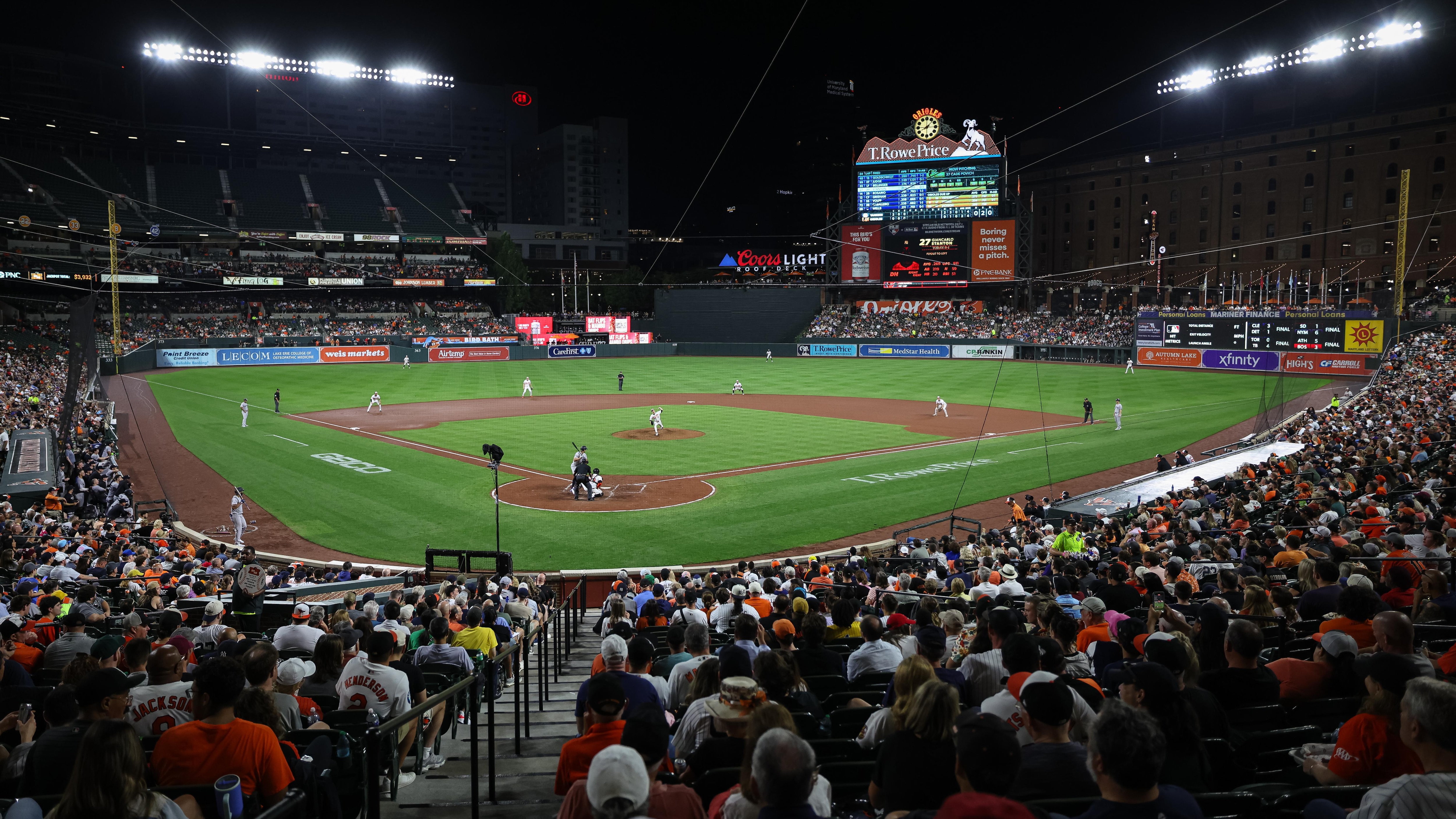 Rams' Practice Fields at Orioles' MLB Stadium Seen in Photos Ahead of ...
