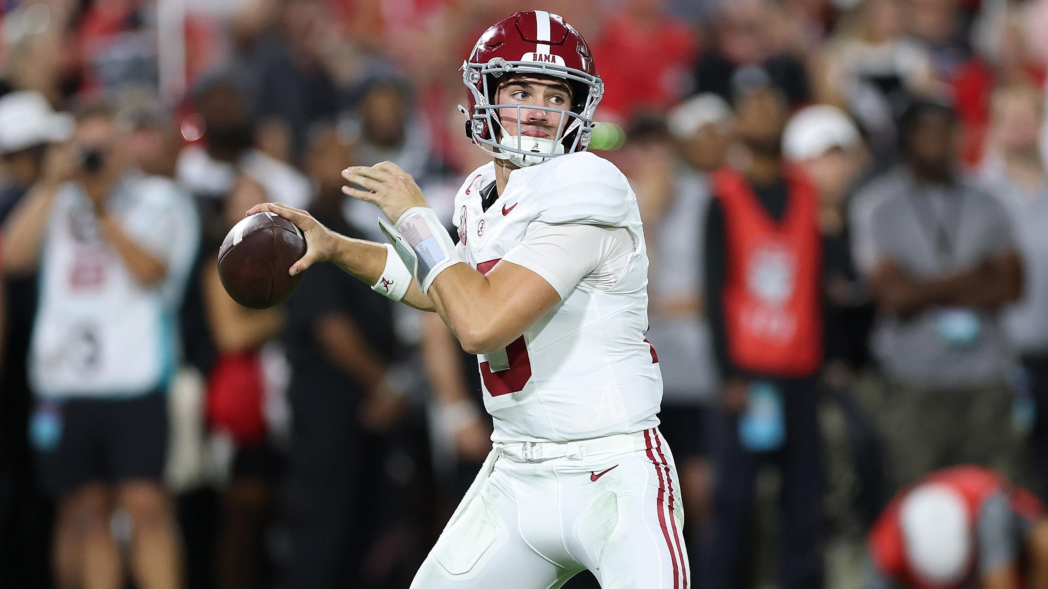 Ty Simpson NFL Draft 2026 Scouting Report for Los Angeles Rams QB
