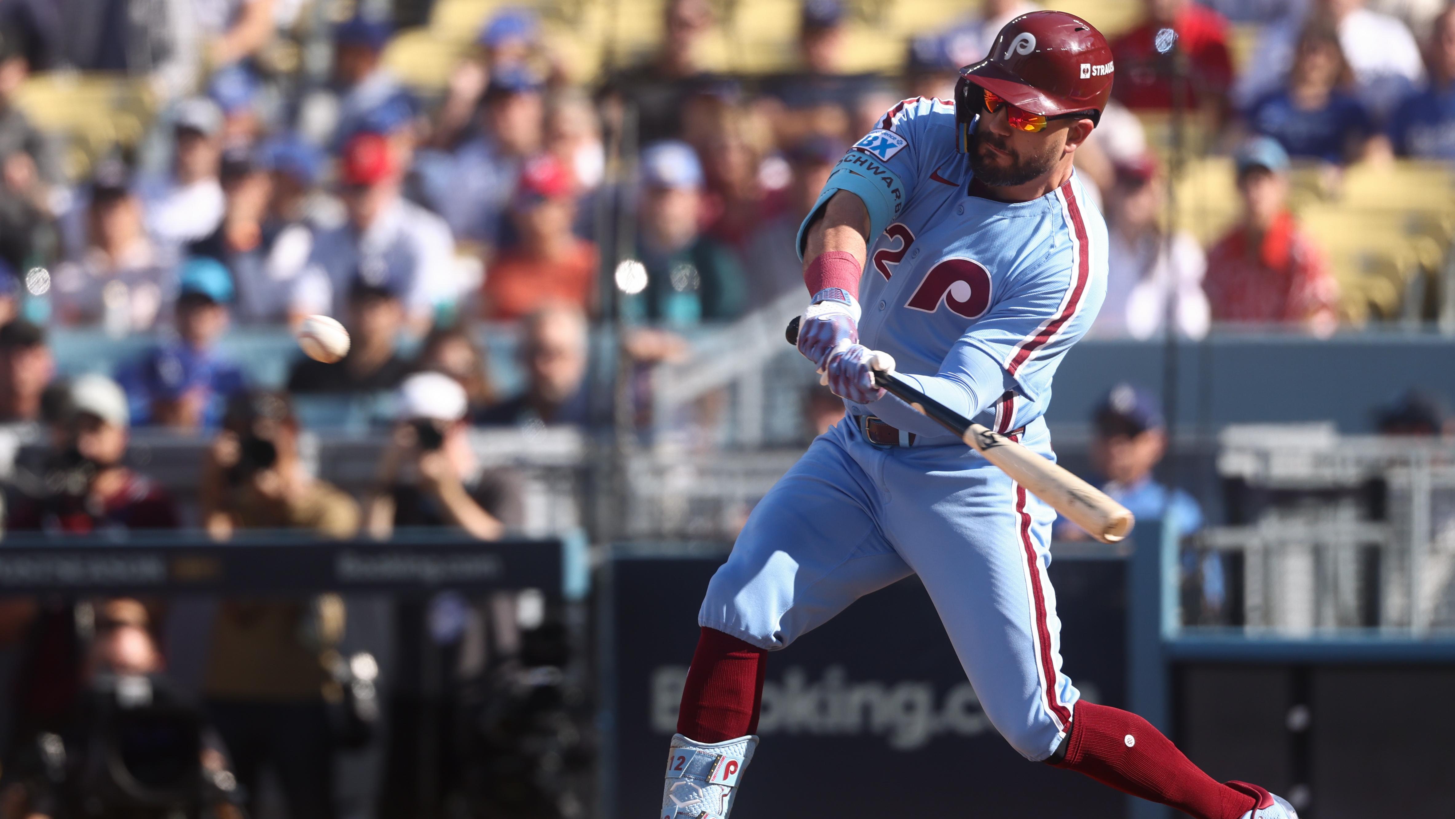 Phillies' Kyle Schwarber Attends Indiana vs. Oregon CFP Semifinal Game ...