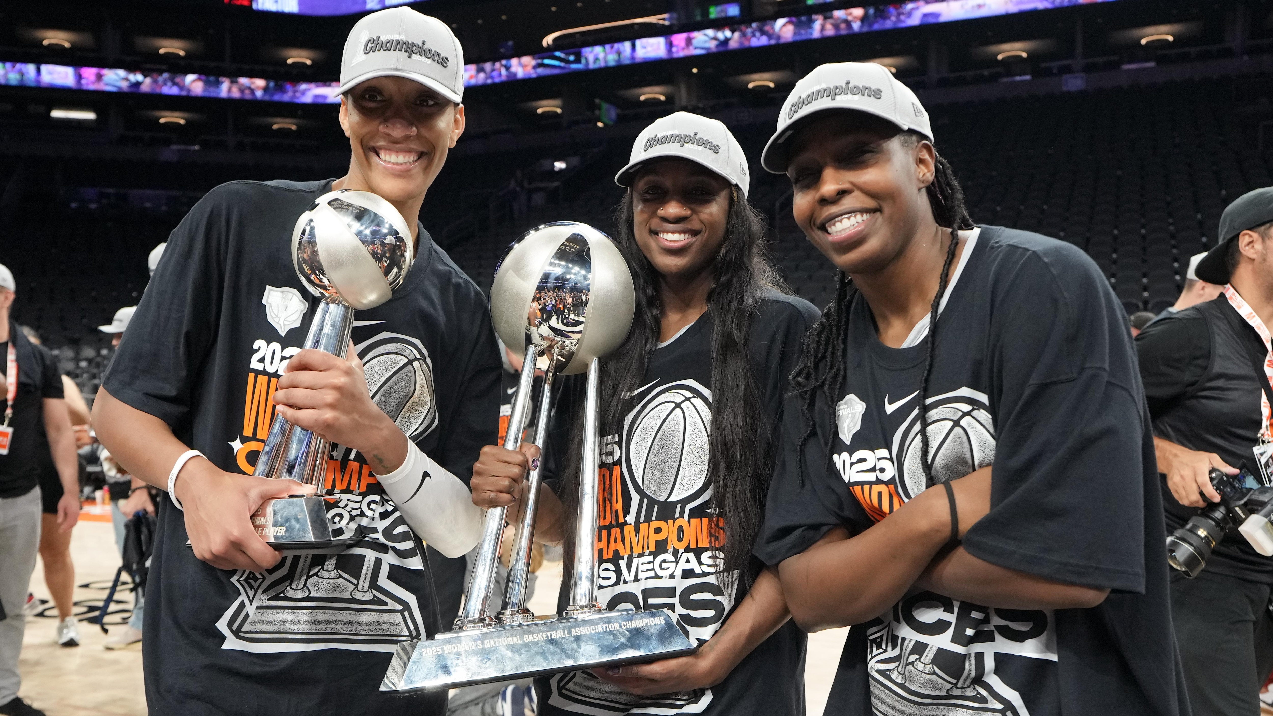Aces Troll Mercury After WNBA Finals Win, Flex 3 Championships in 4 Seasons