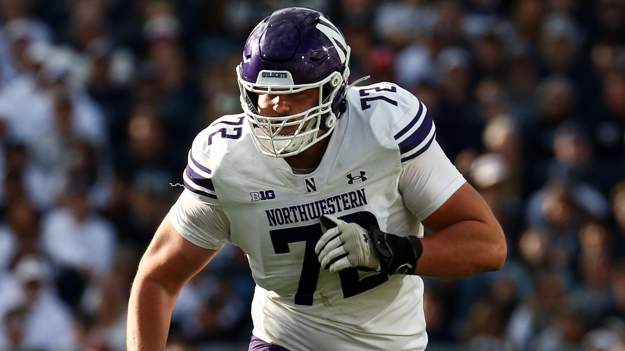 NFL Draft 2026 Scouting Report for Northwestern OT Caleb Tiernan