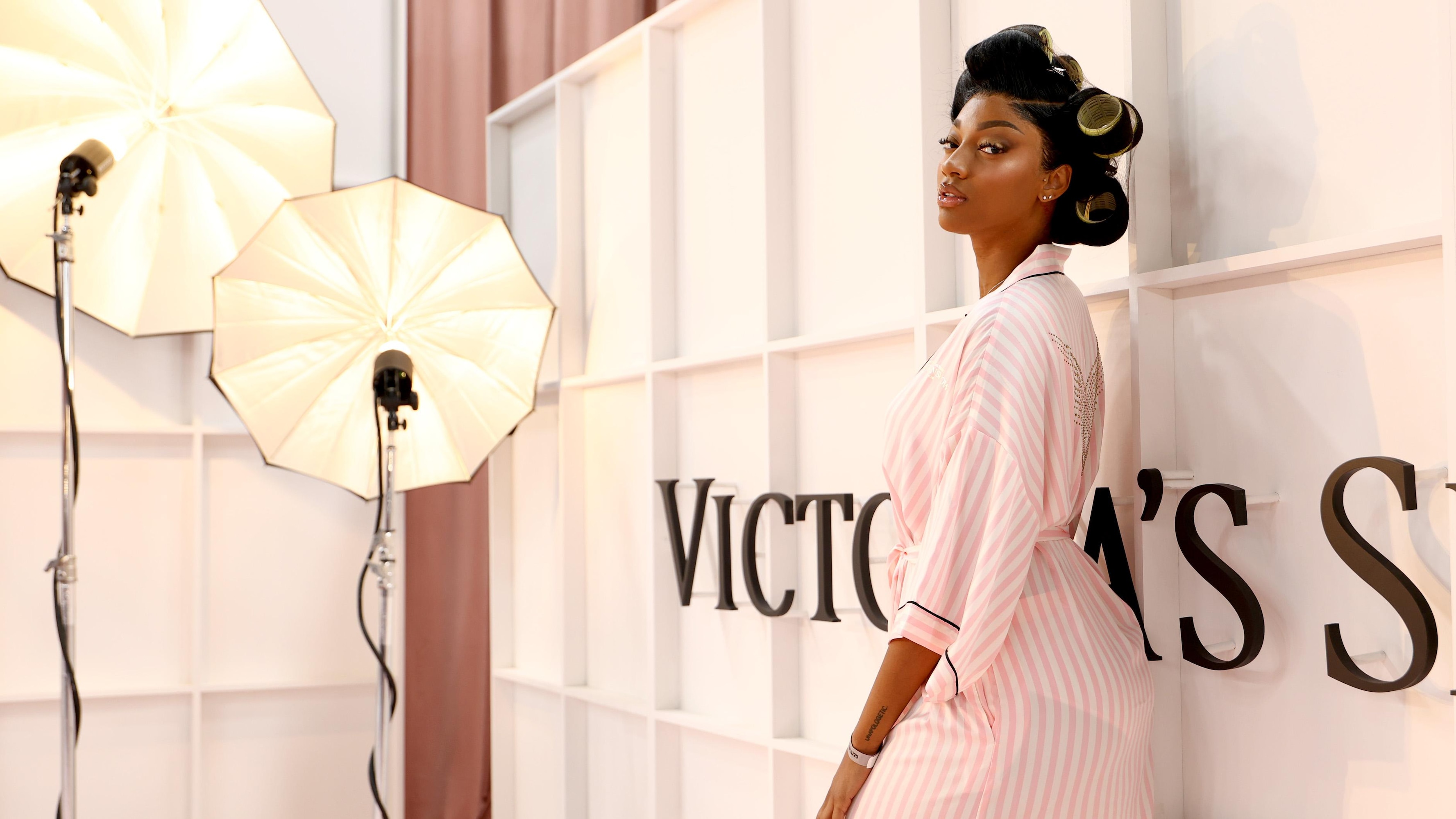 Angel Reese, Suni Lee Star in Backstage Photos for 2025 Victoria's ...