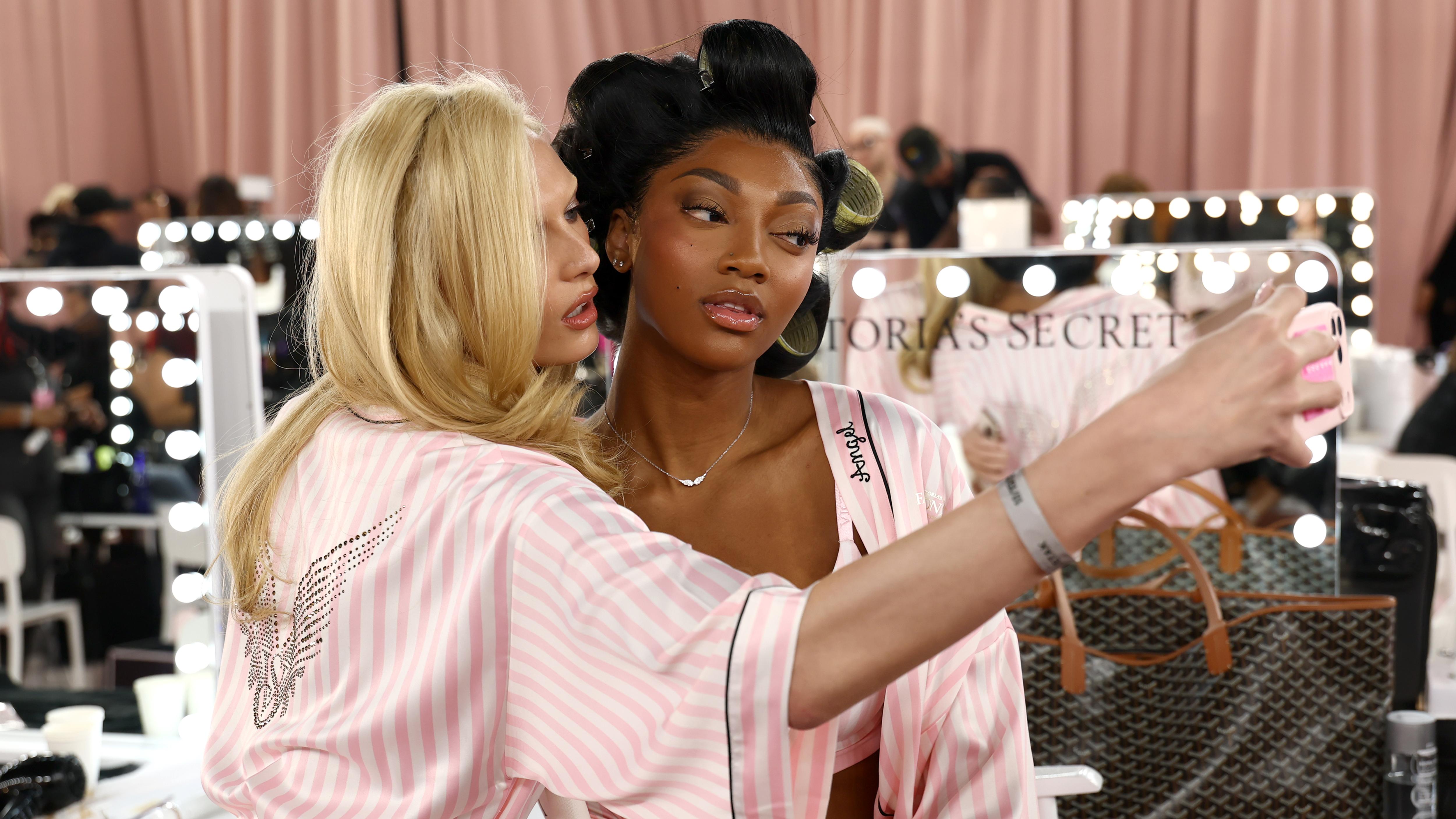 Angel Reese, Suni Lee Star in Backstage Photos for 2025 Victoria's ...