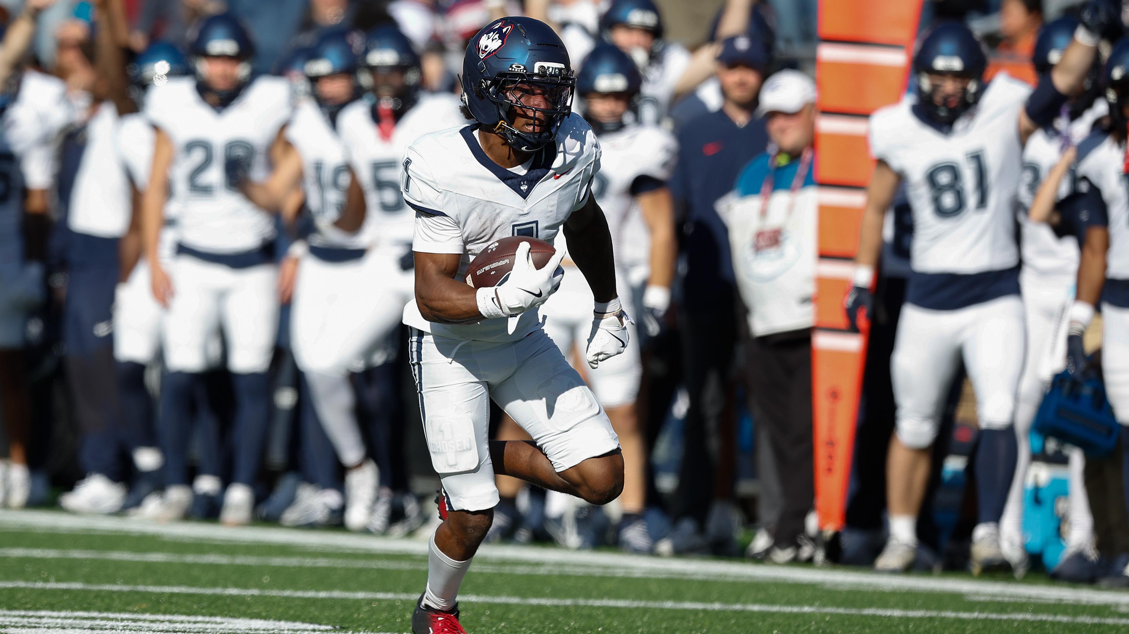 NFL Draft 2026 Scouting Report for Connecticut WR Skyler Bell