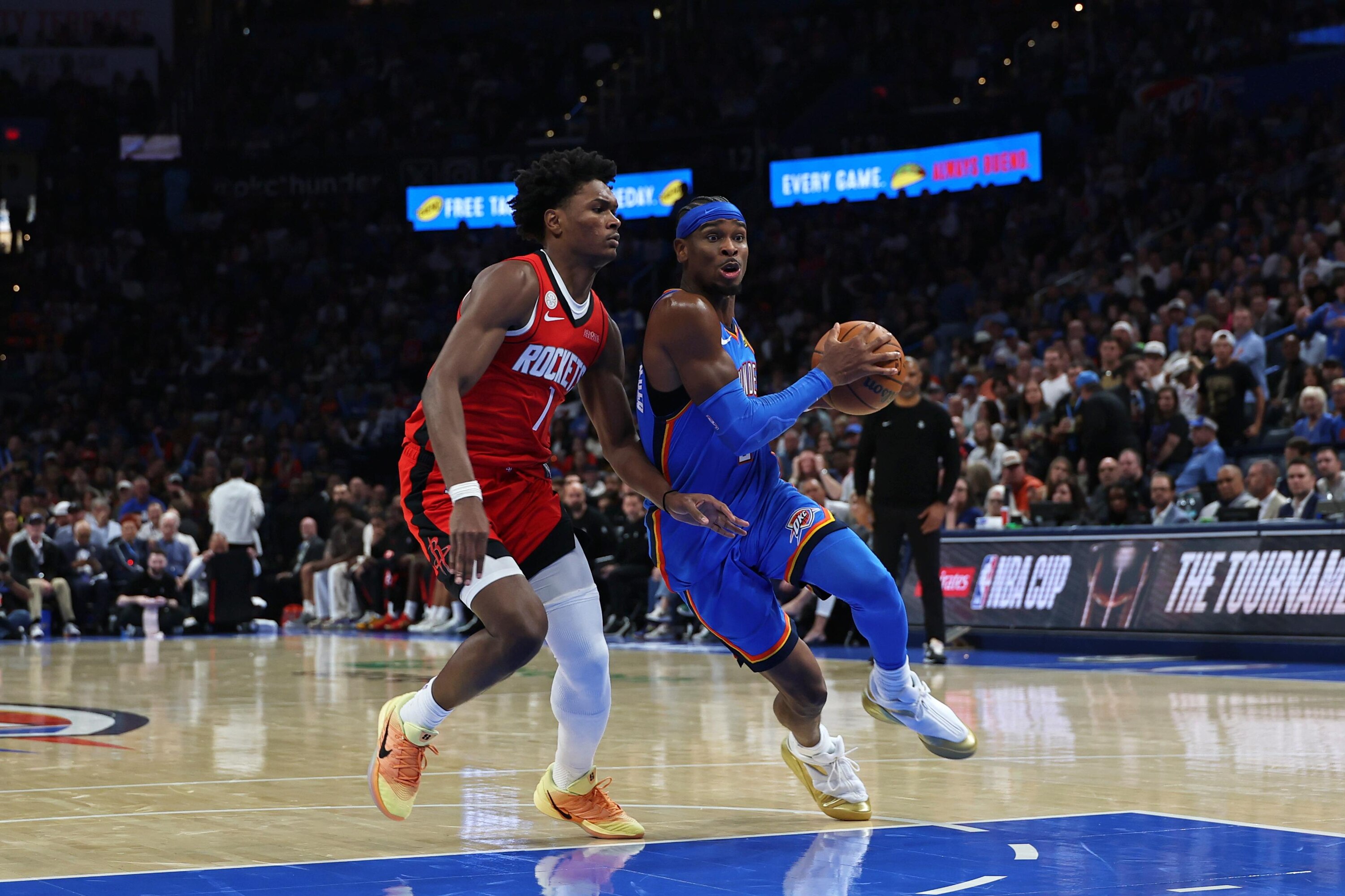 SGA, Thunder Wow NBA Fans with 2OT Thriller vs. Durant, Rockets to ...