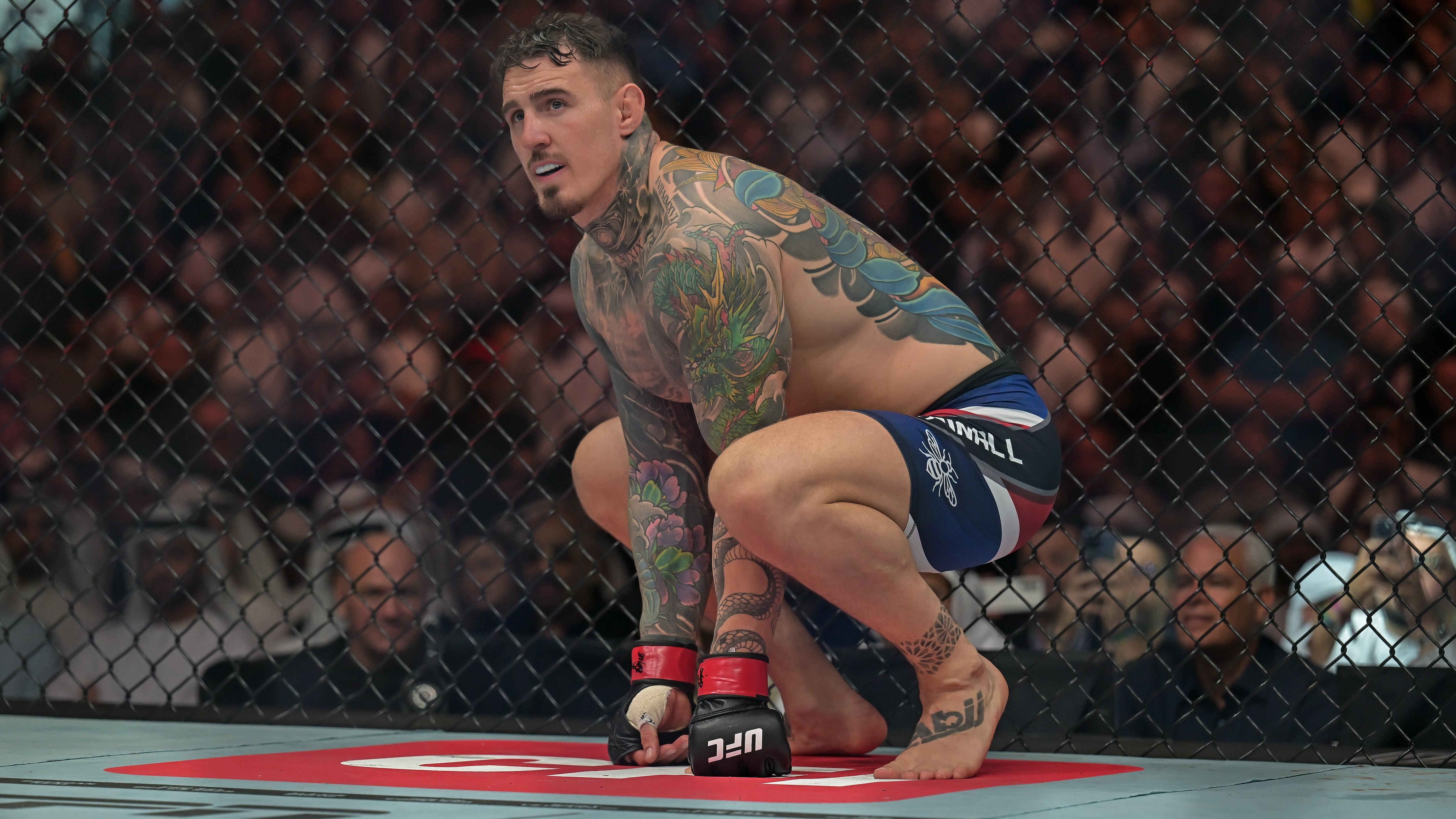 Tom Aspinall Trolls Ciryl Gane with Halloween Costume Photos After UFC ...