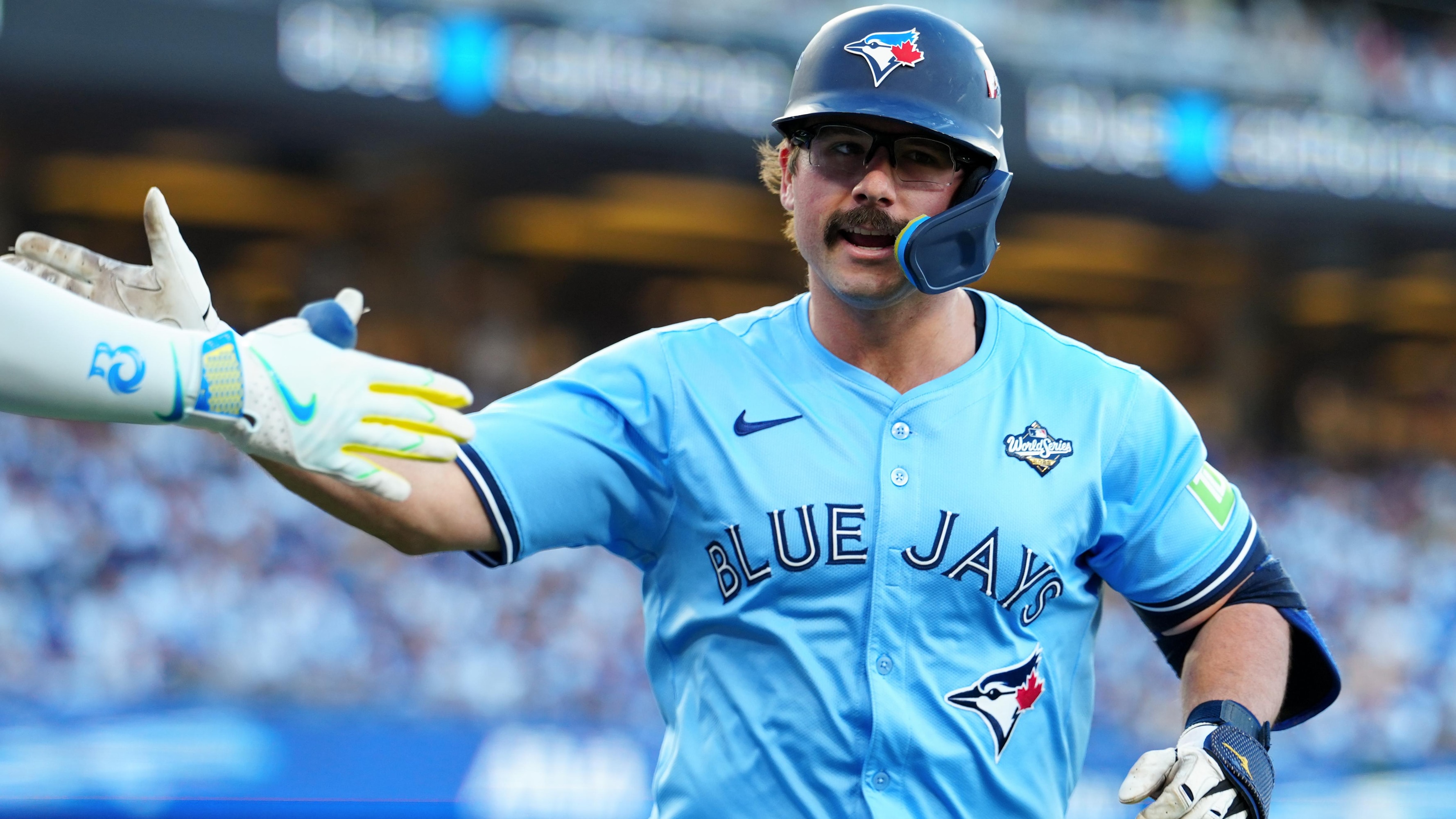 Davis Schneider's Dad Posts Reaction Video After Blue Jays LF Hits World Series HR