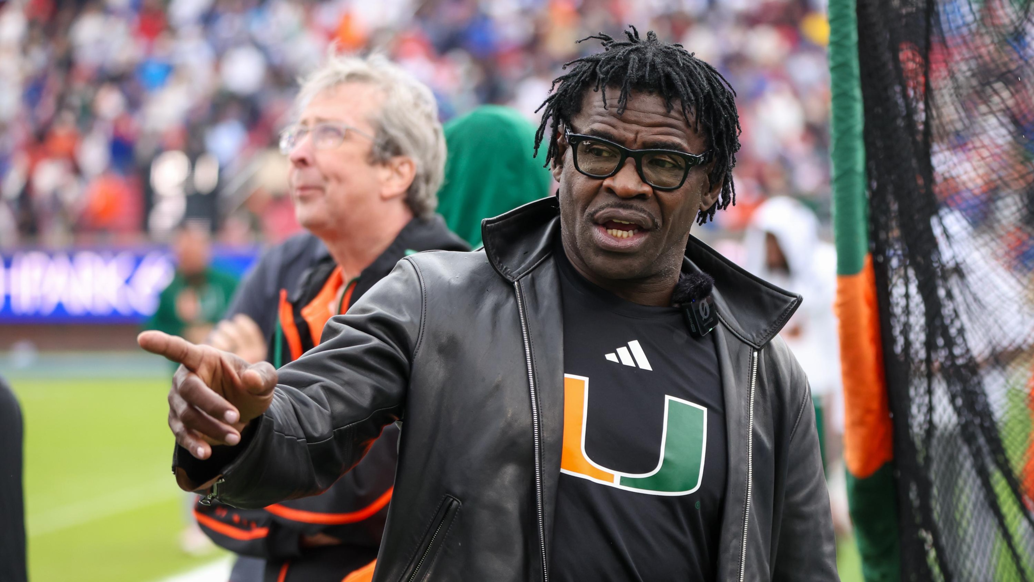 Michael Irvin Shares On-Field Video Reacting to Miami's Game-Winning TD ...
