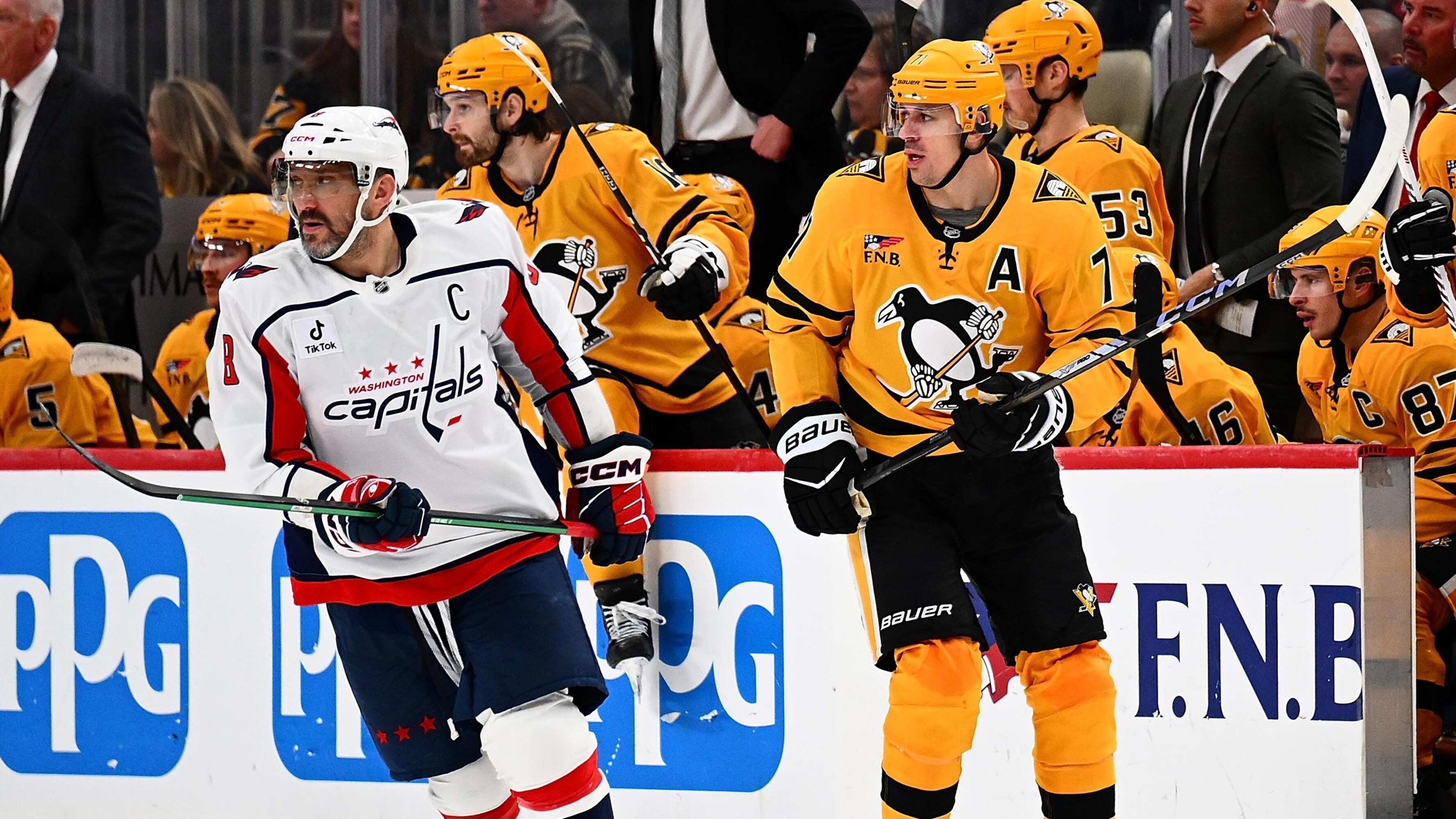 Alex Ovechkin, Evgeni Malkin Swap Jerseys in Photo After Capitals vs ...