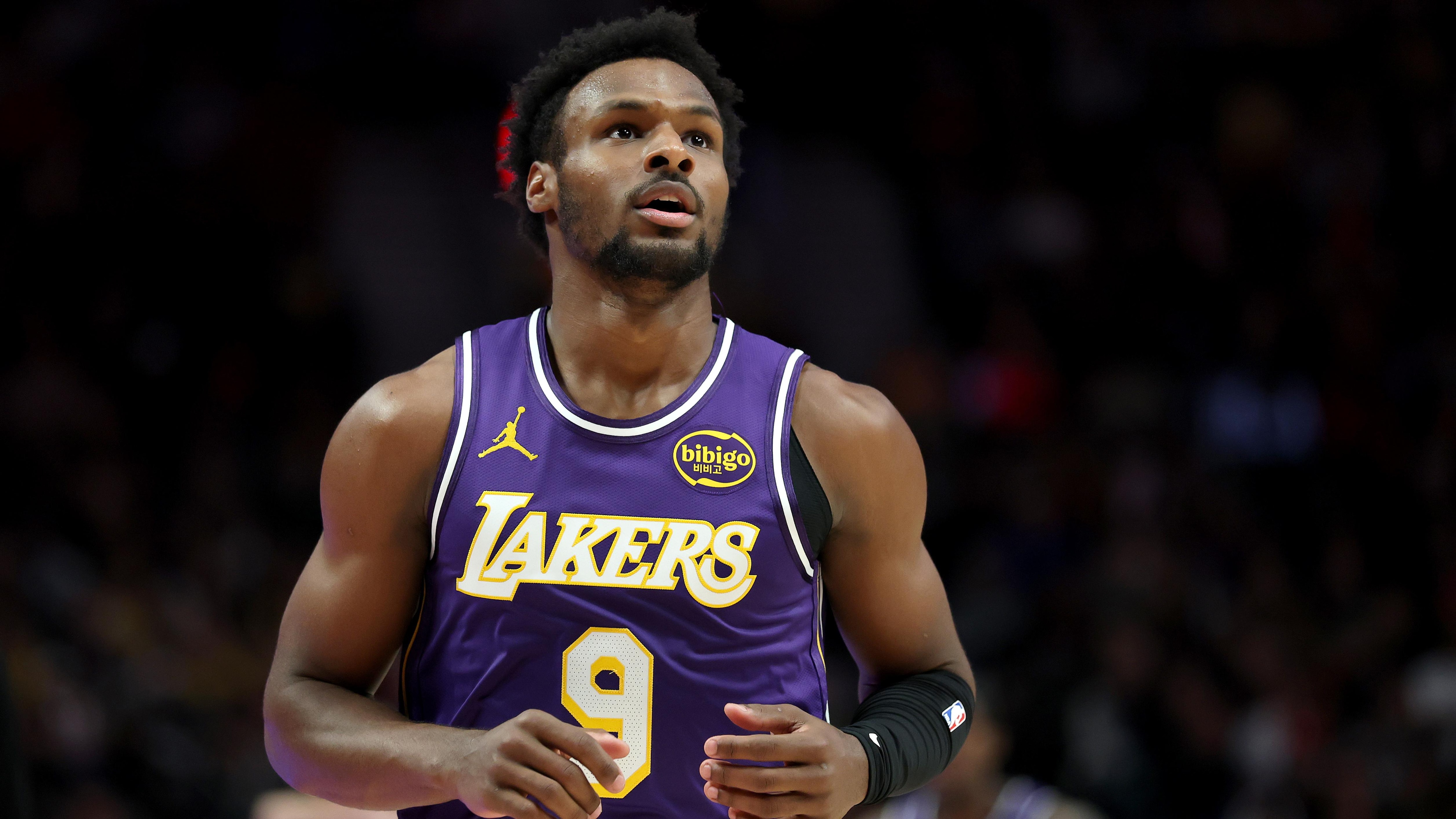 Lakers' Bronny James Talks Working On Improving Off-Ball Play During G ...