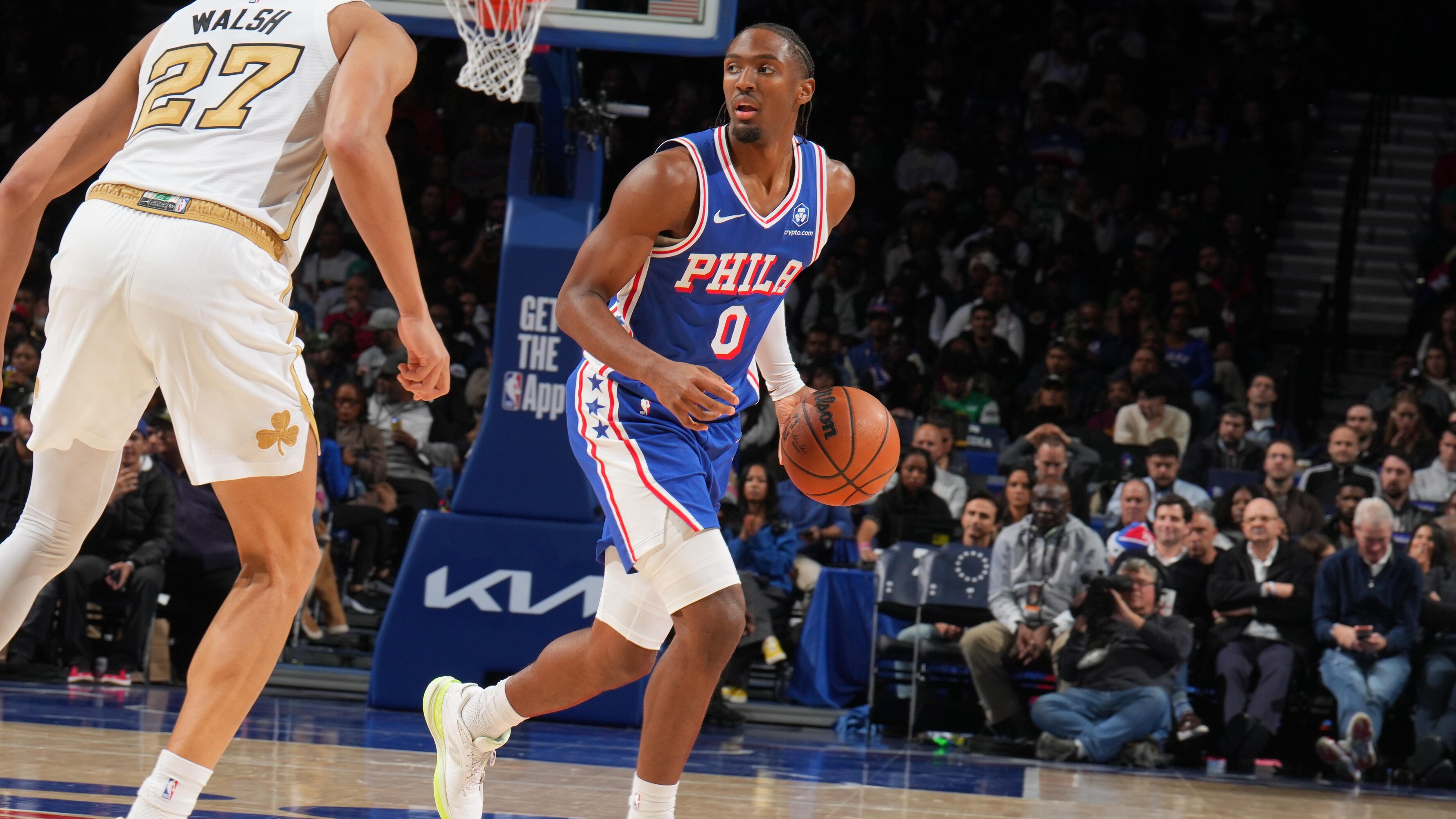 Tyrese Maxey, 76ers Wow NBA Fans in Win vs. Celtics with Joel Embiid ...