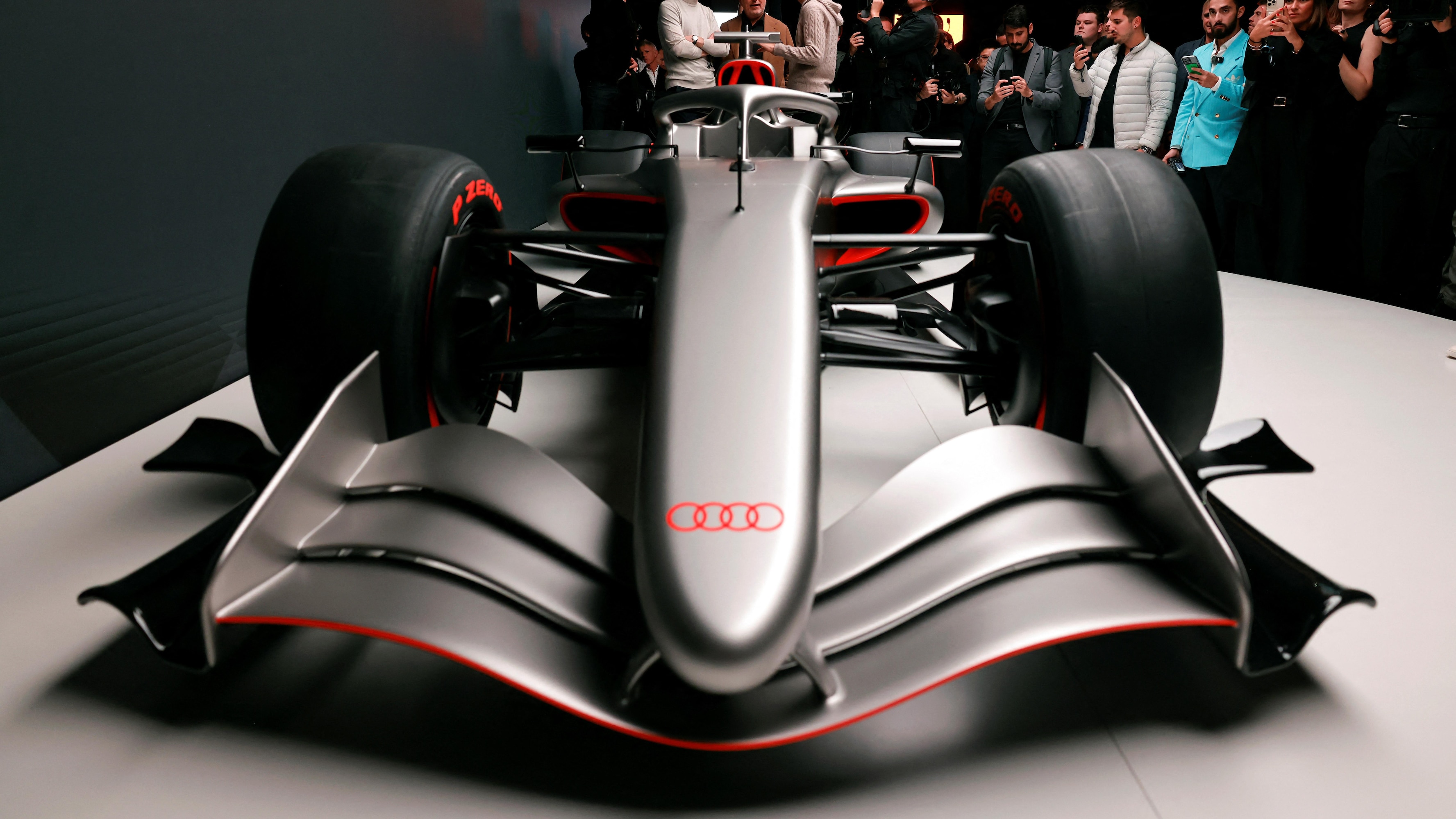 Audi F1 Reveals Photos of Livery Concept Ahead of Debut Season in 2026