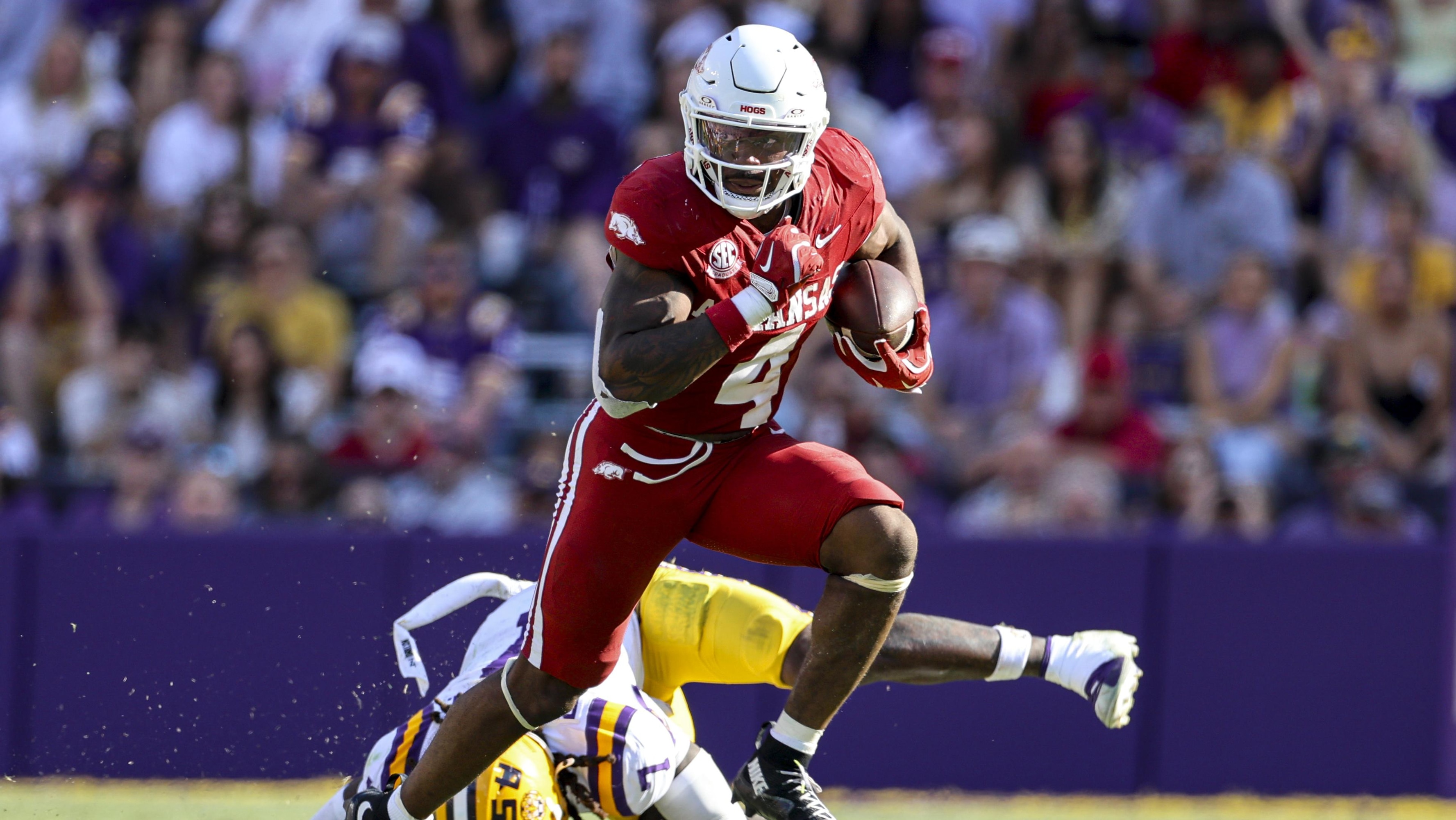 NFL Draft 2026 Scouting Report for Arkansas RB Mike Washington Jr.