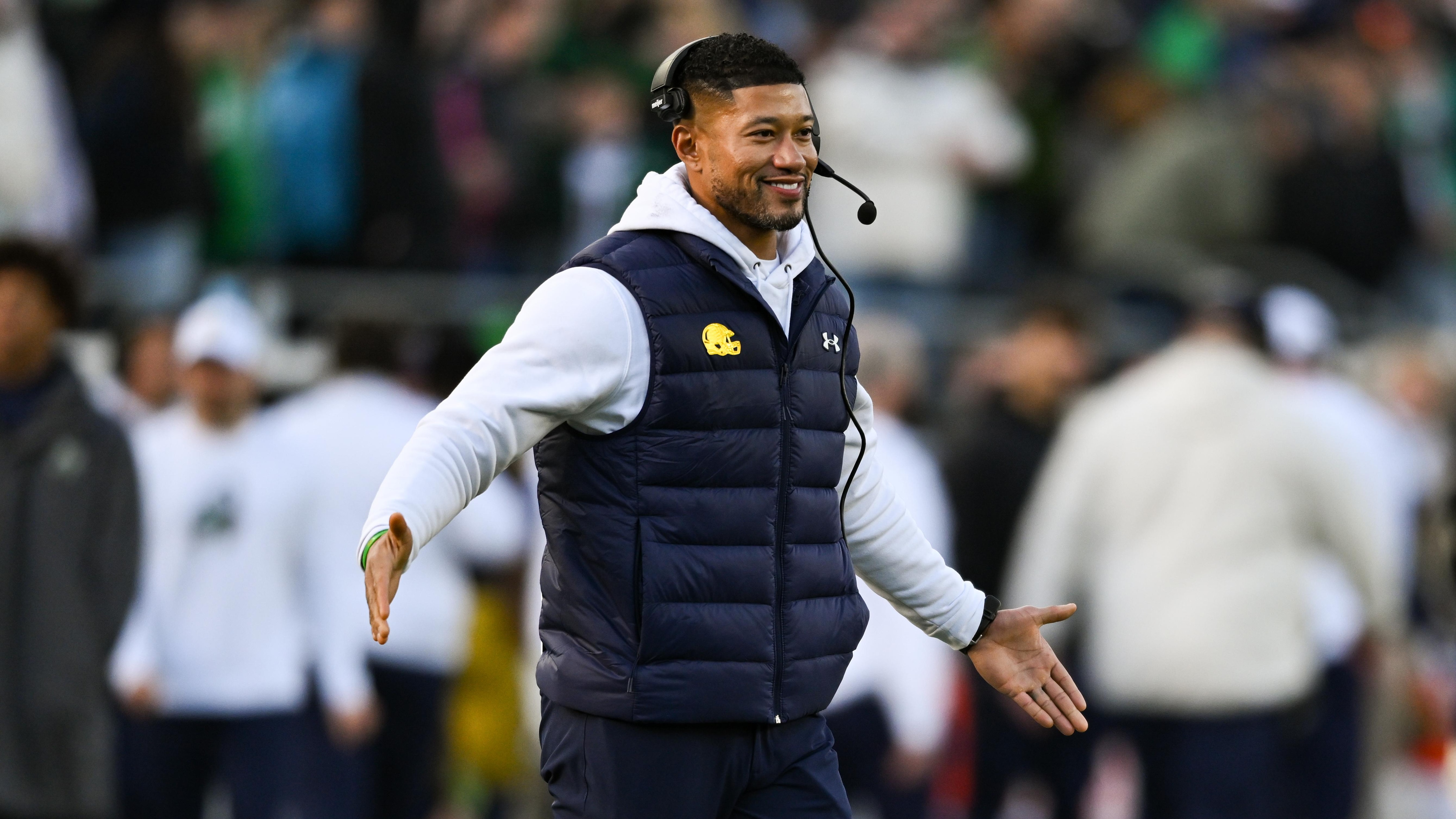 Marcus Freeman Reportedly Still Targeted by NFL Teams Despite New Notre ...