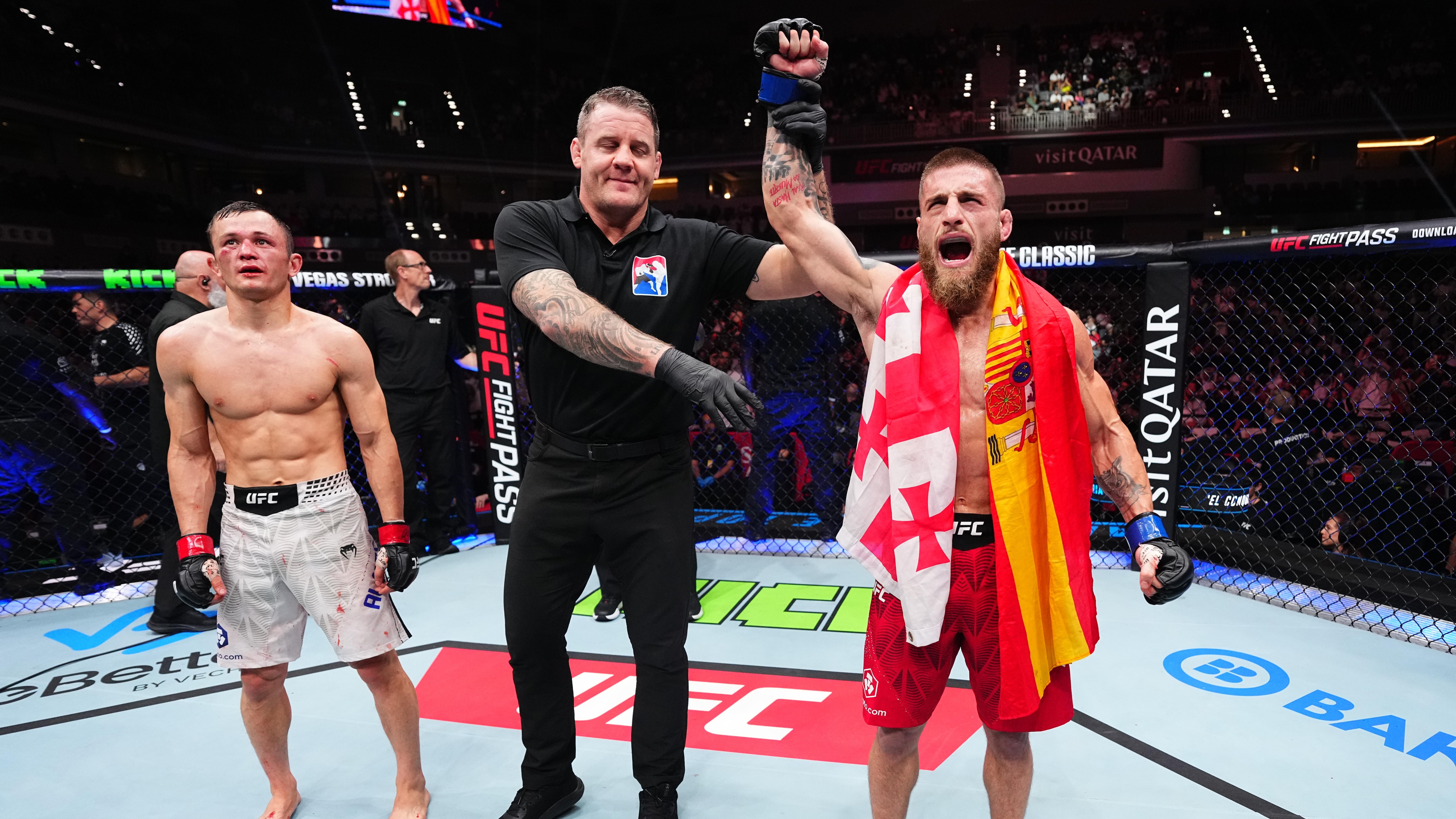 UFC Fight Night: Tsarukyan vs. Hooker Live Winners and Losers, Results