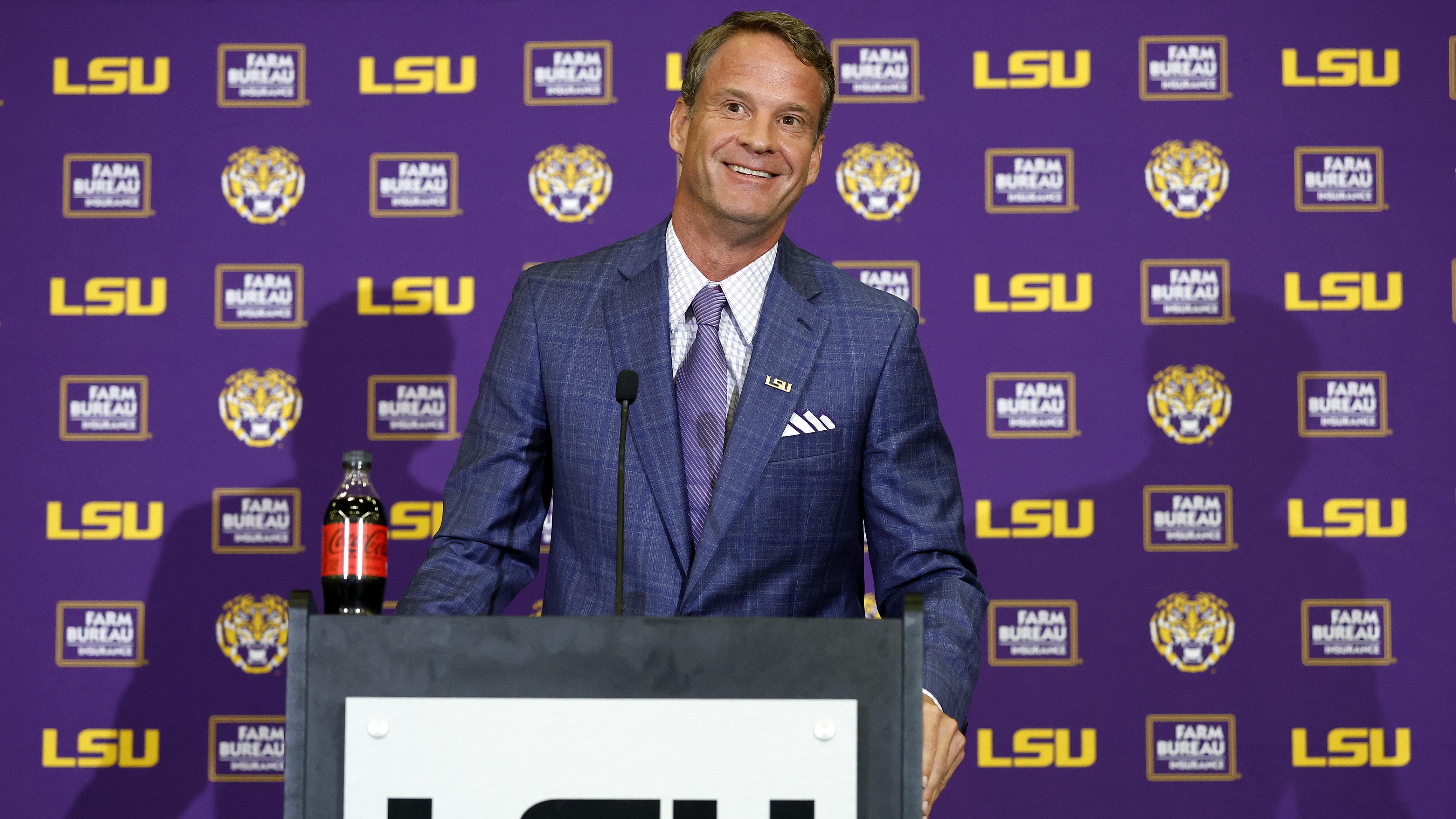 Lane Kiffin Jokingly Apologizes to Reporter's Troll Post About LSU's ...