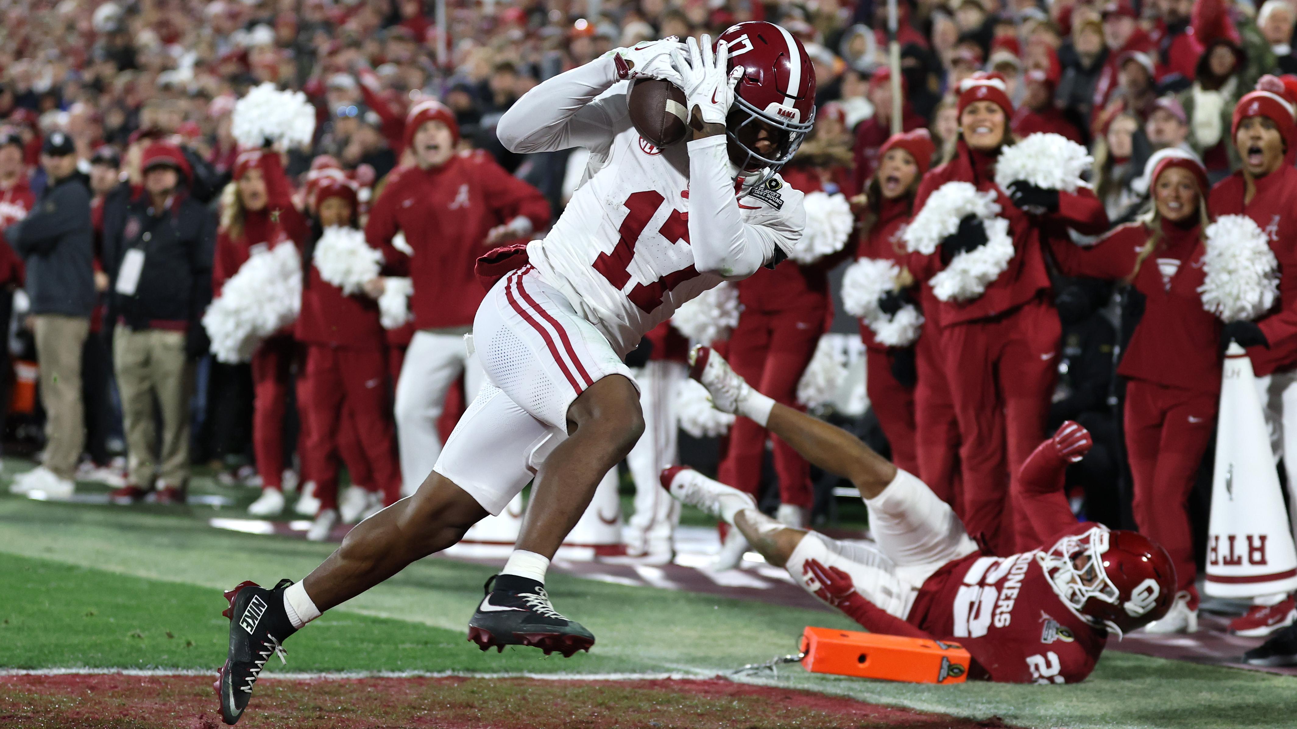 Alabama Thrills Fans with Comeback Win vs. OU in CFP Bracket to Clinch ...
