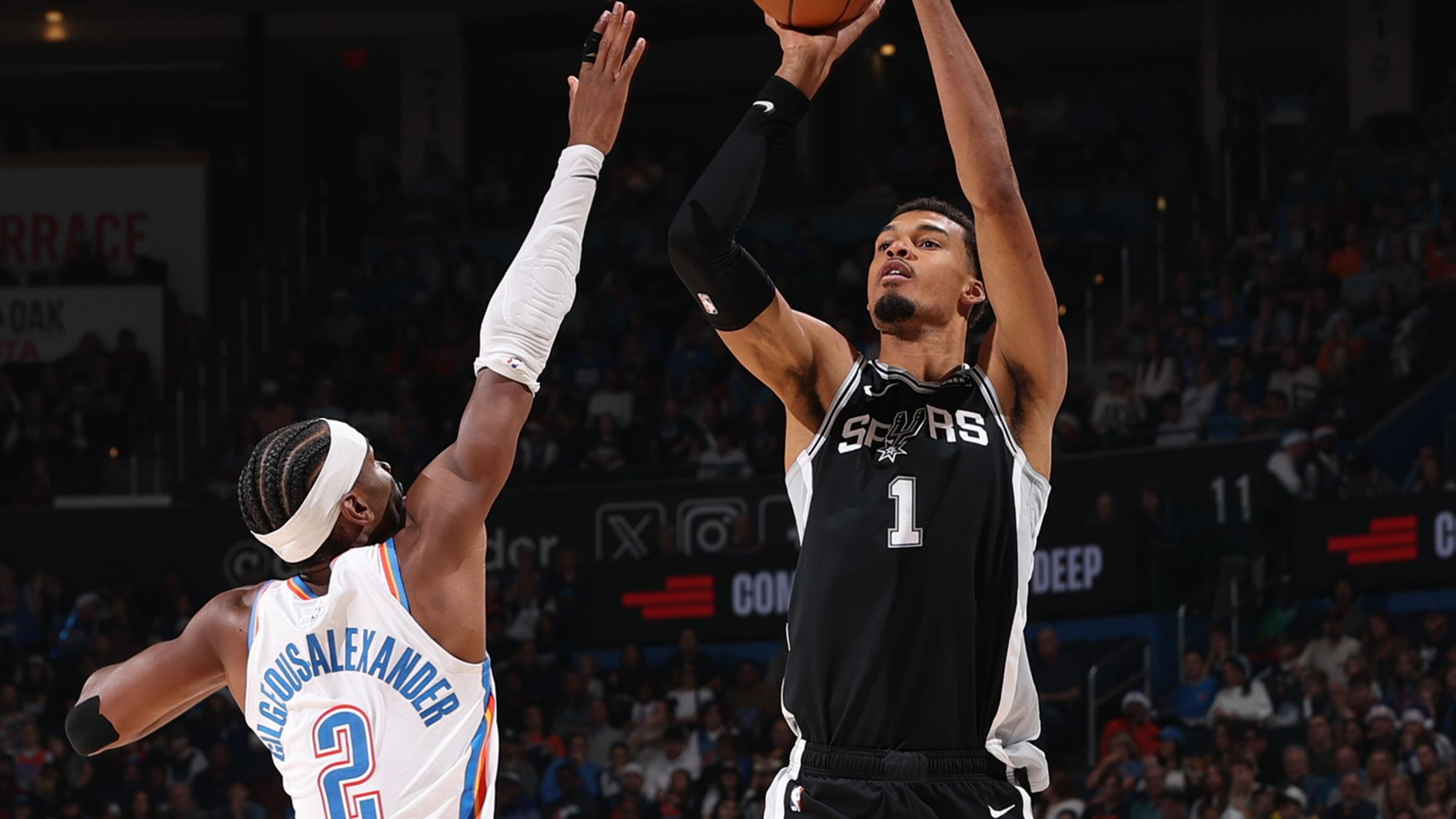 Spurs vs. Thunder Hailed by Fans as NBA's Best Rivalry as SGA, Wemby ...
