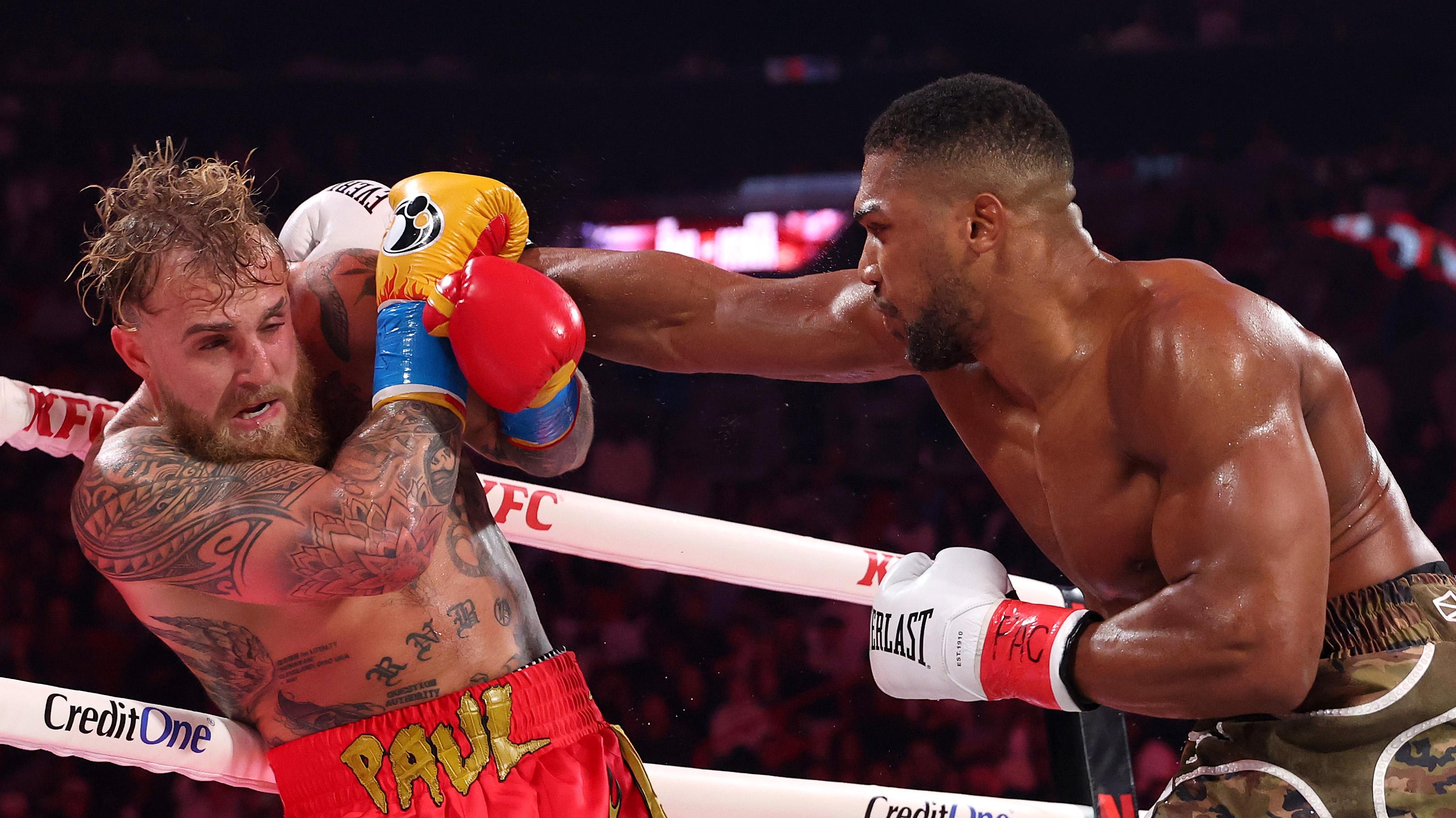 Jake Paul vs. Anthony Joshua Judges' Scorecards, Punch Stats and Prize ...