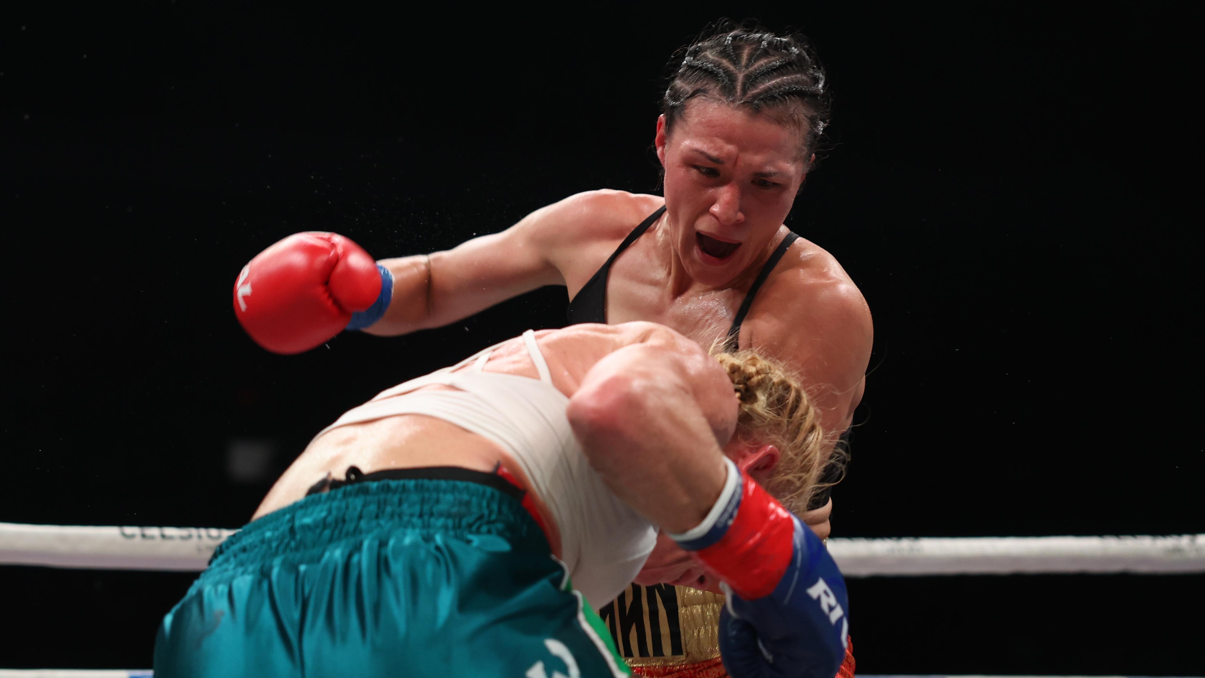 Holly Holm vs. Stephanie Han Judges' Scorecards, Punch Stats and Prize ...