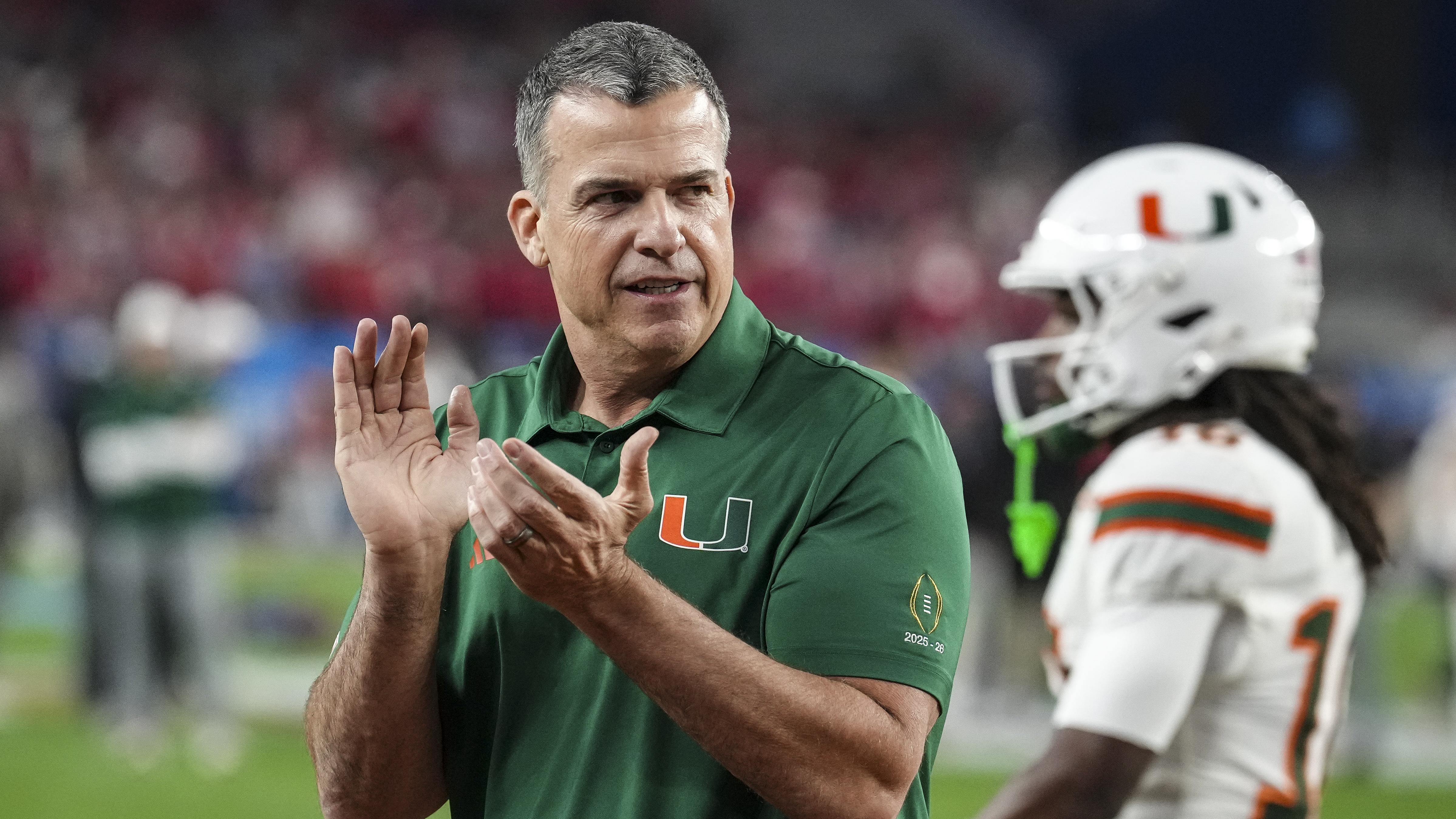 Mario Cristobal Talks on Relationship with Fernando Mendoza's Dad ...