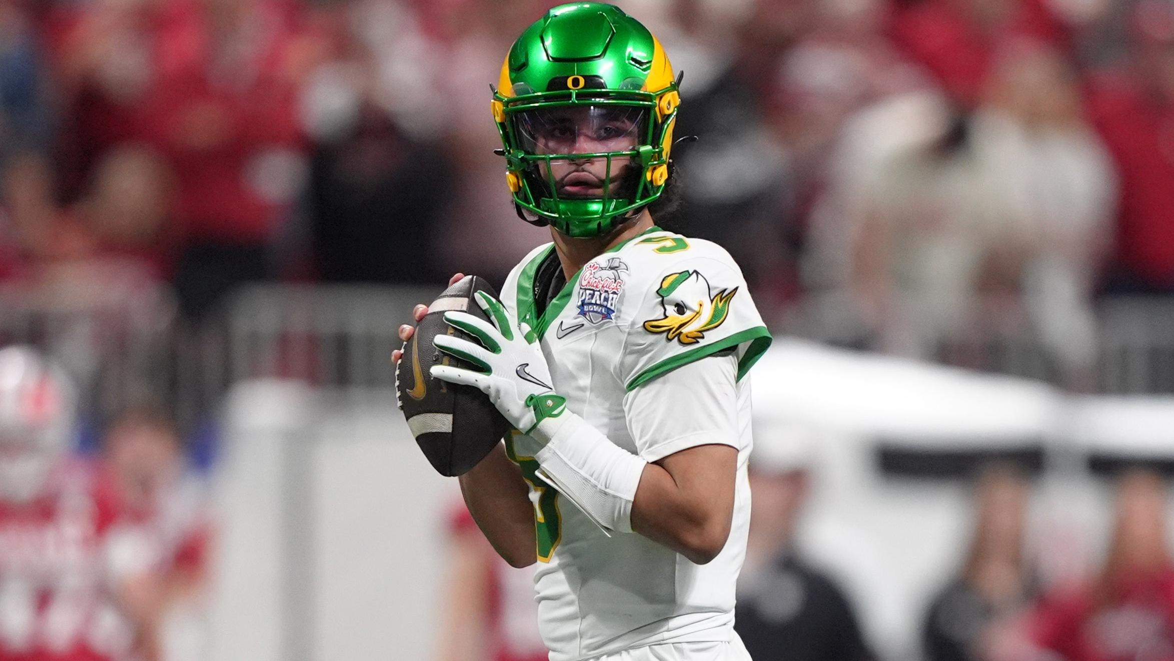 Mel Kiper Jr. Says Oregon's Dante Moore Is 'Risk Worth Taking' With ...