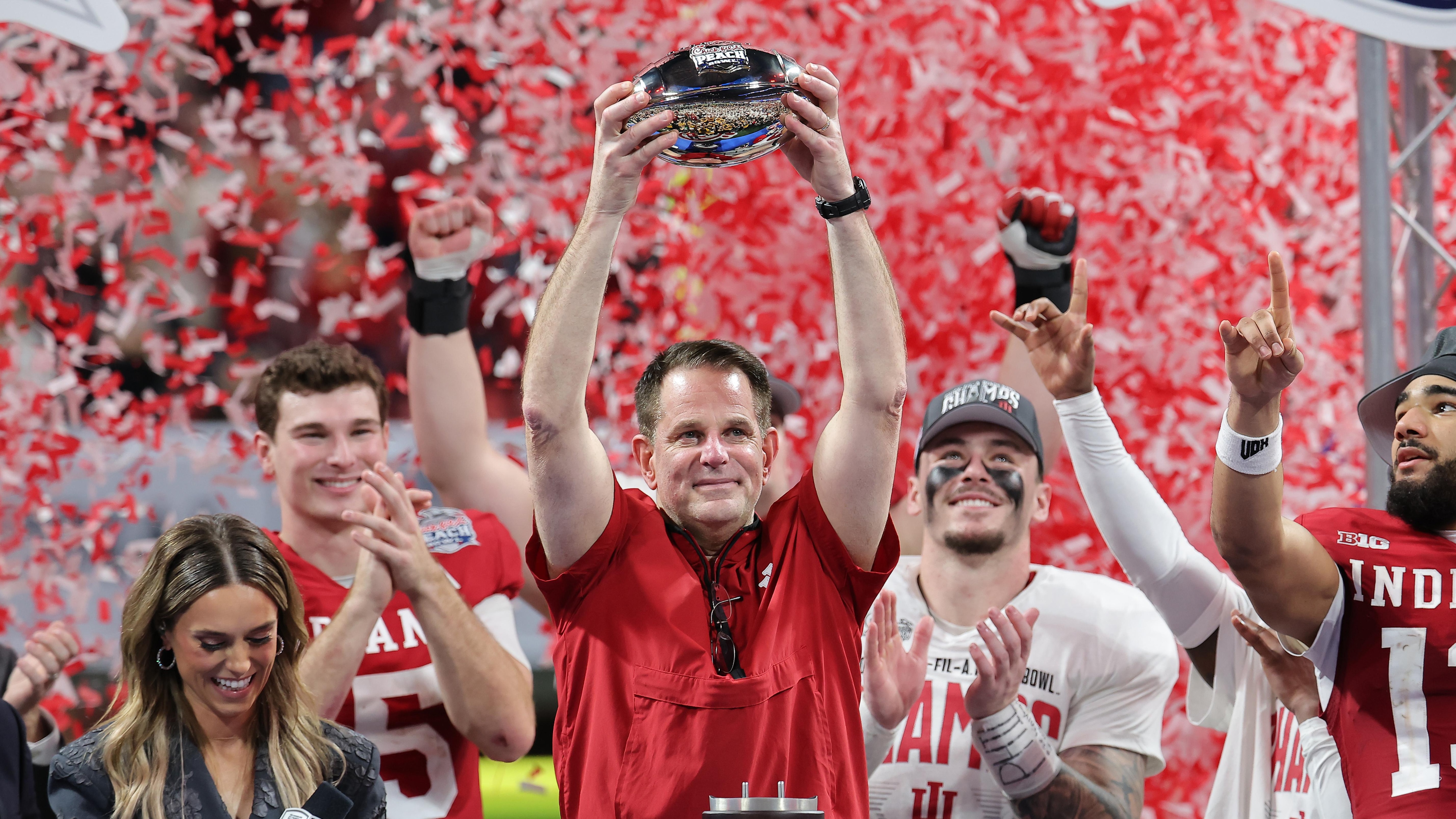 Curt Cignetti Jokes About Celebration Plans on Video After Indiana ...